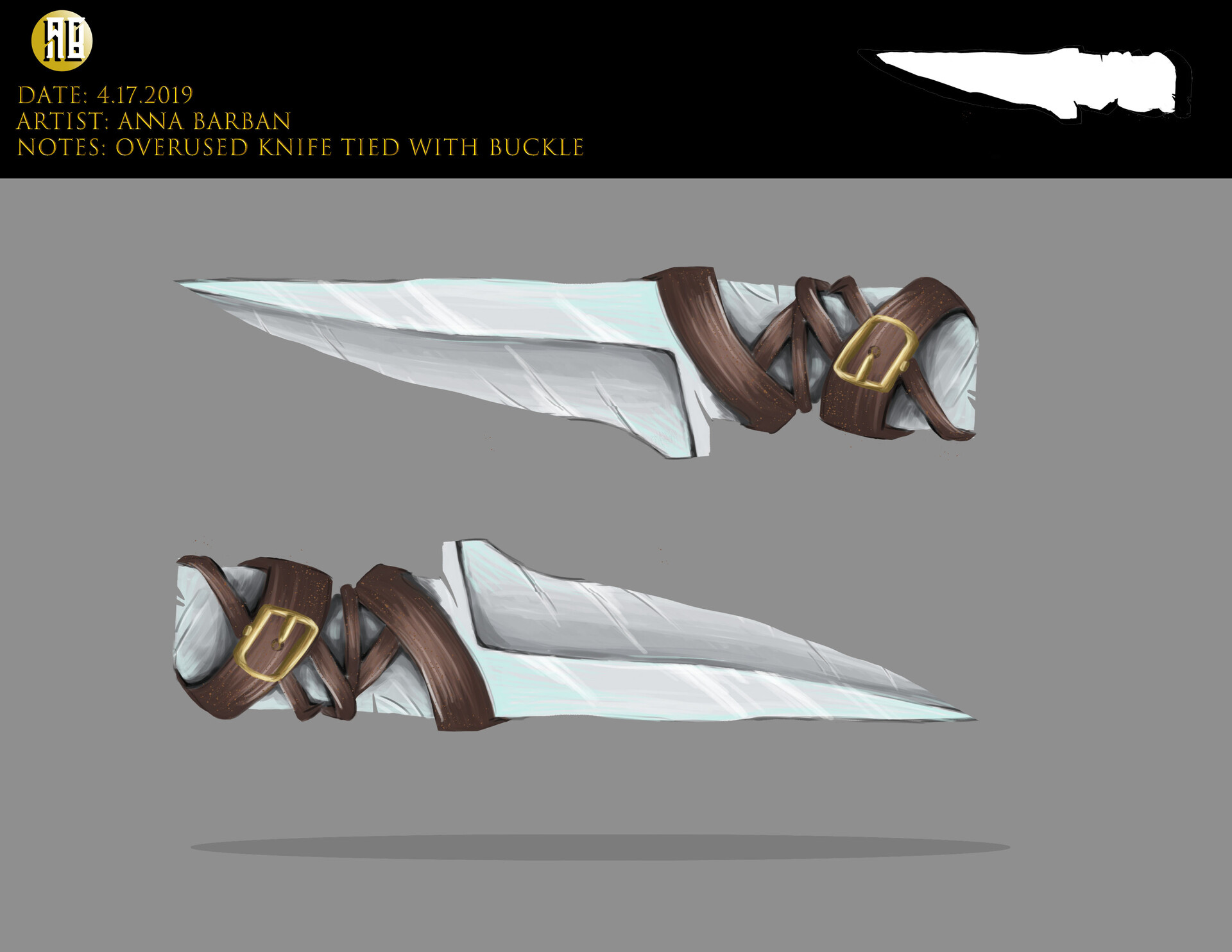 ArtStation - Improvised blade