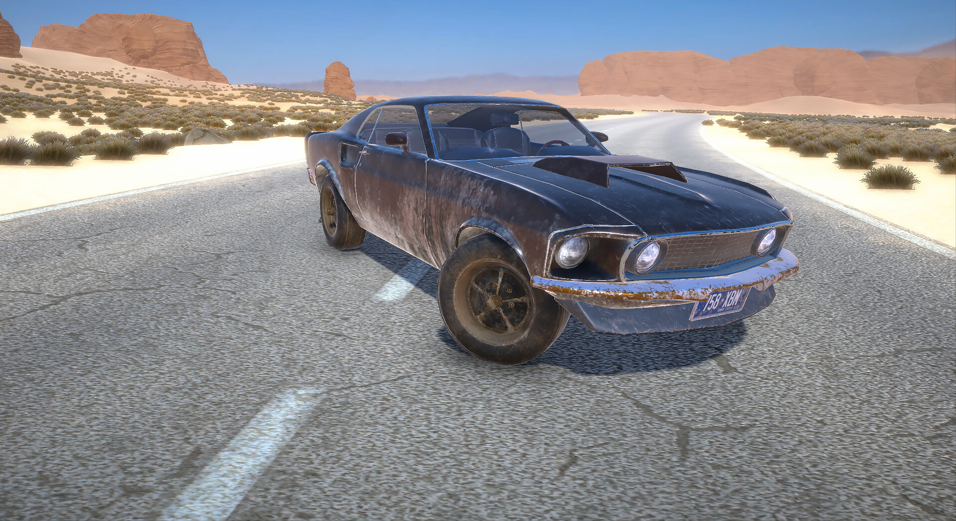 ArtStation - Muscle car