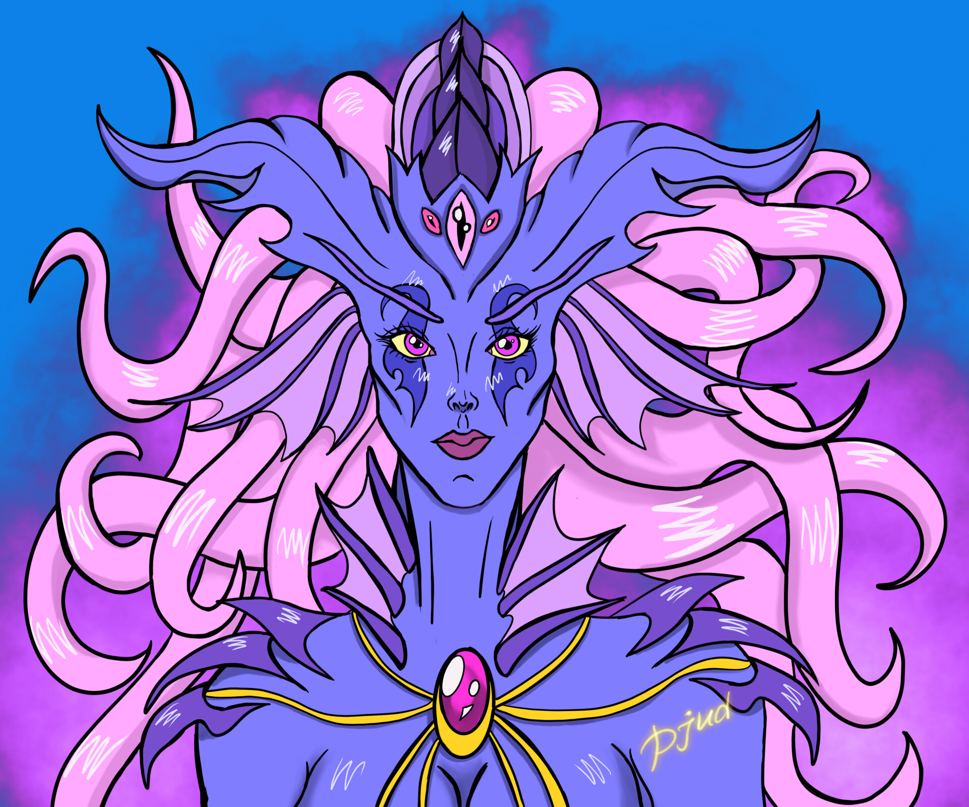 ArtStation - Queen Azshara