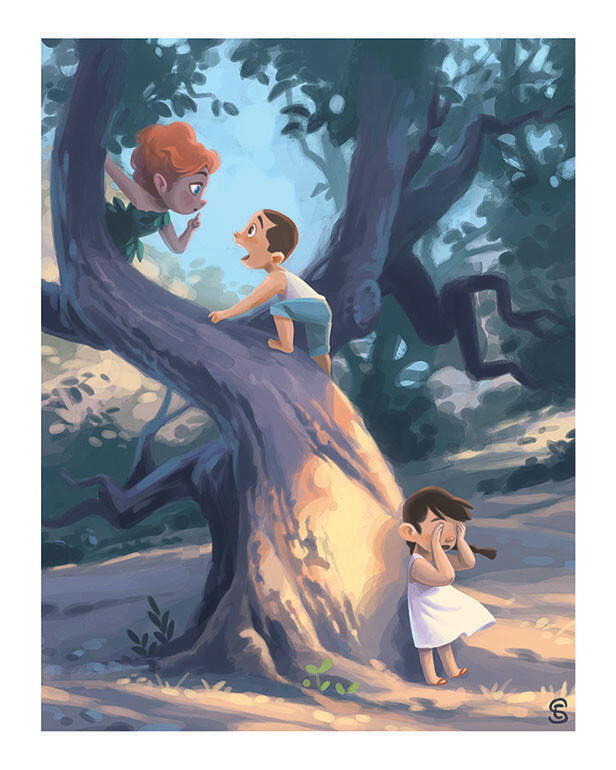 ArtStation - "Hide and Seek"