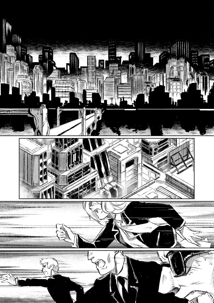 ArtStation - Chained Coffin: City at night