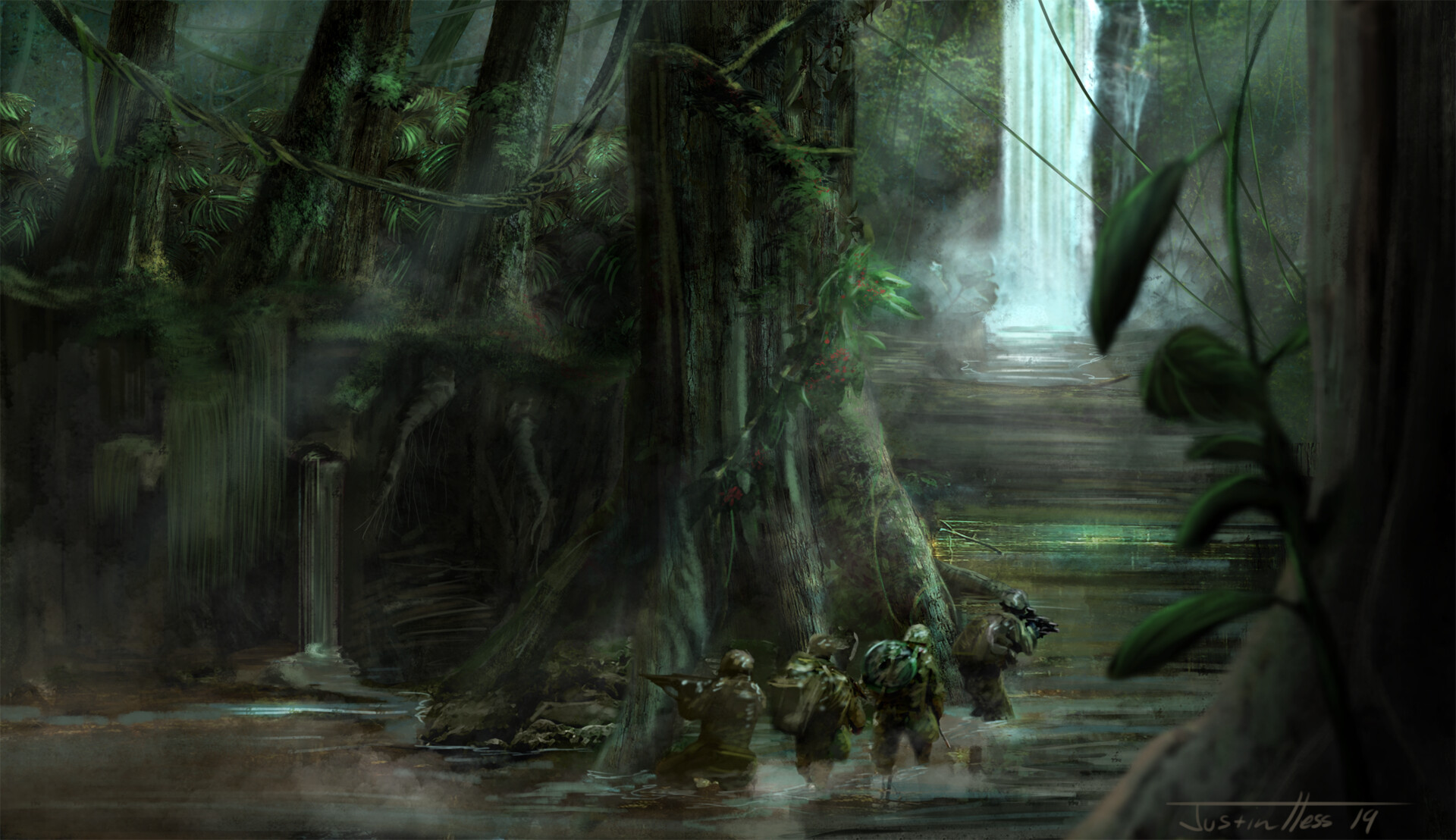 ArtStation - Jungle Espionage