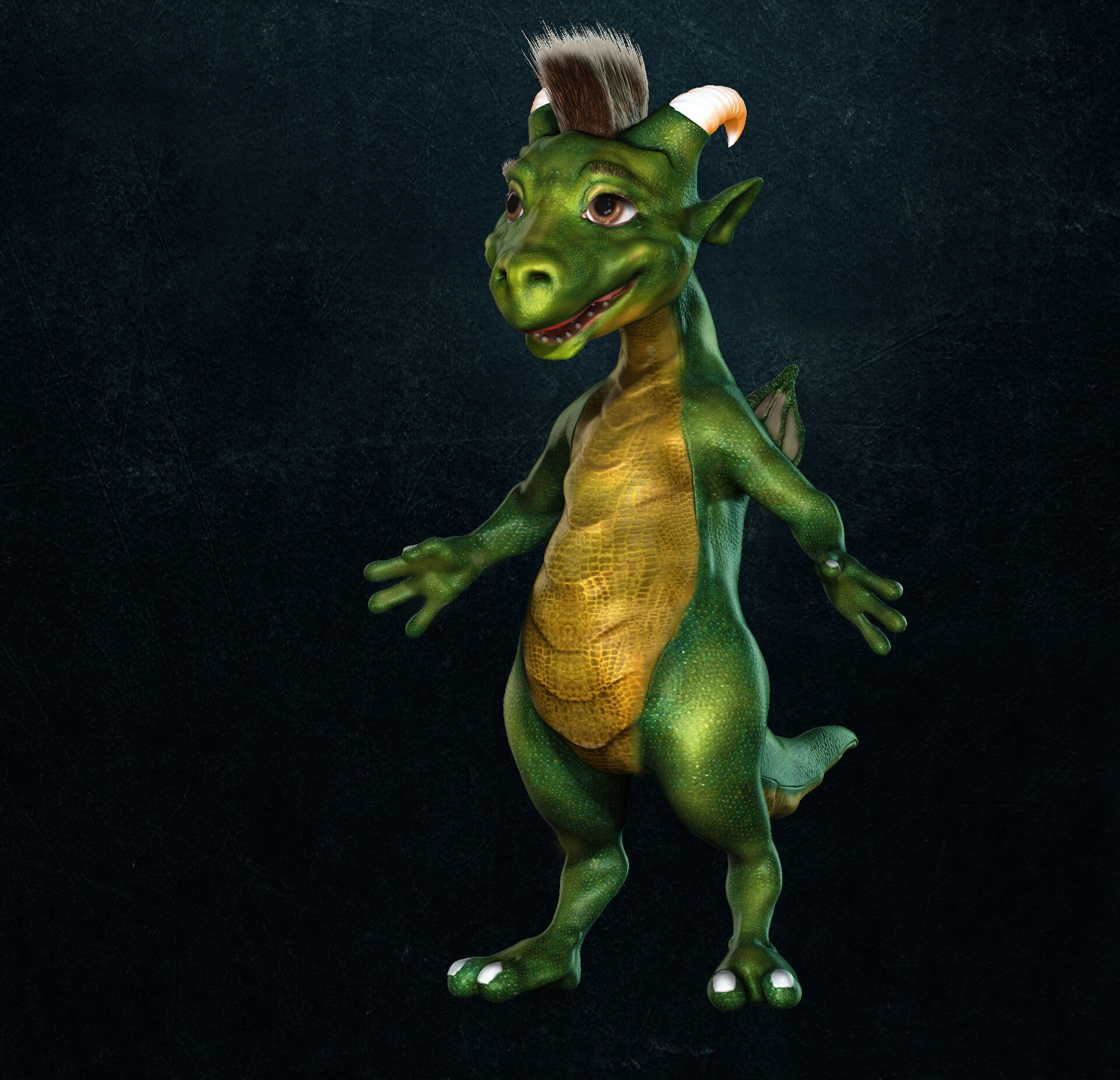 ArtStation - Little Dragon