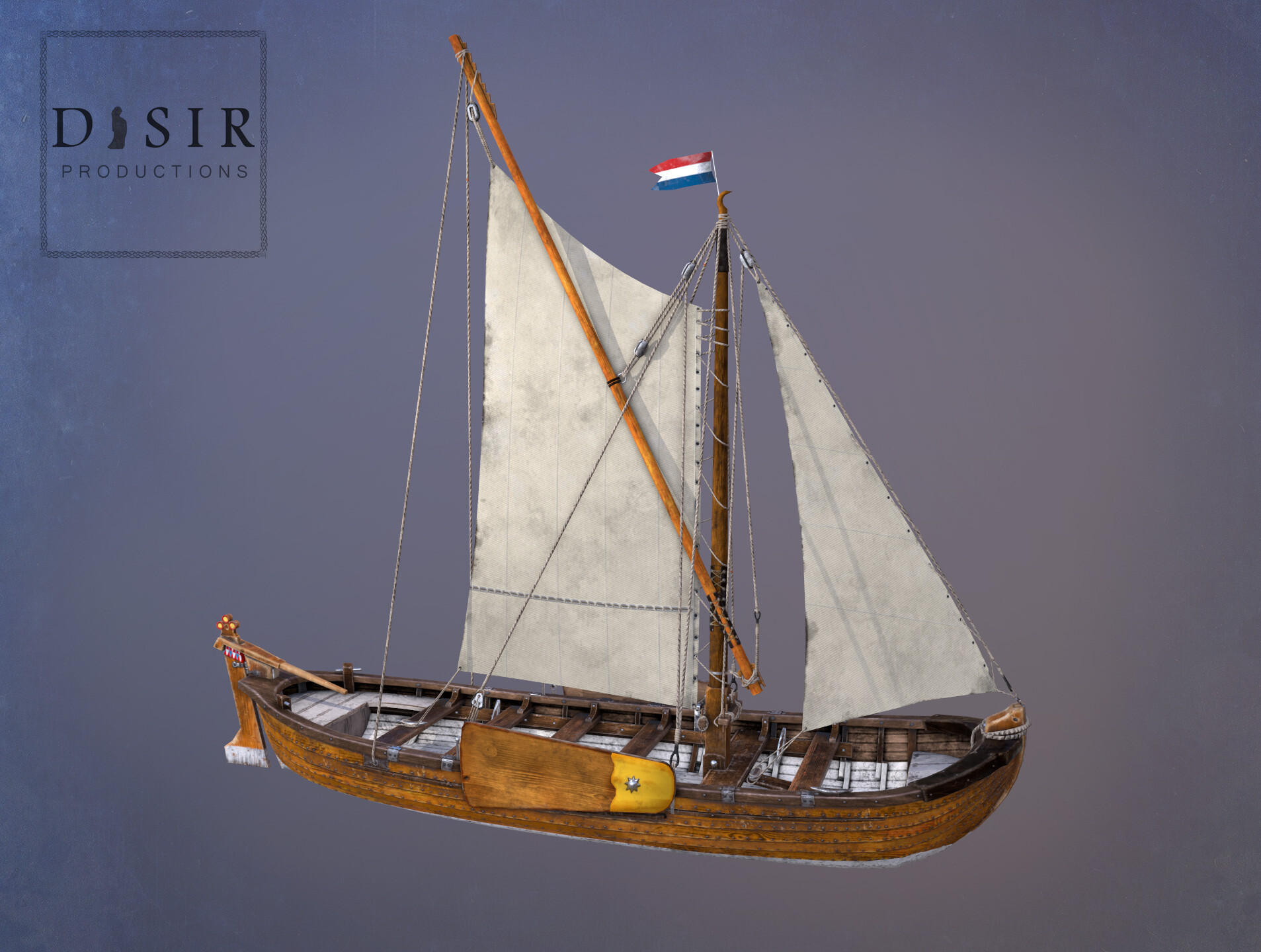 Gabrielle Adams - 17th Century Longboat