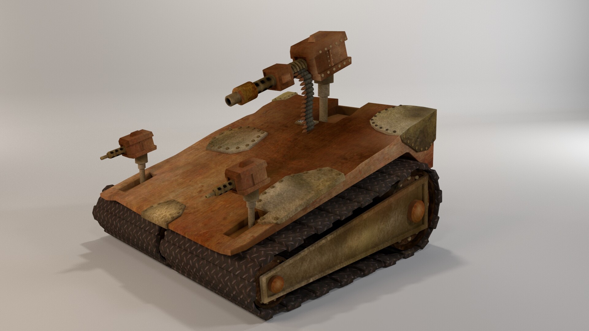 ArtStation - Steampunk Defence Tank