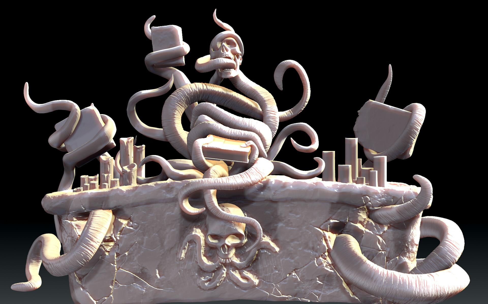 Adam Seil - Moons of Madness Fan Art