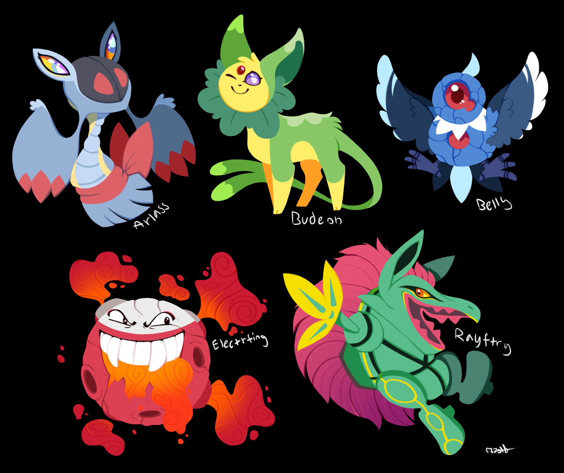 ArtStation - Pokefusions