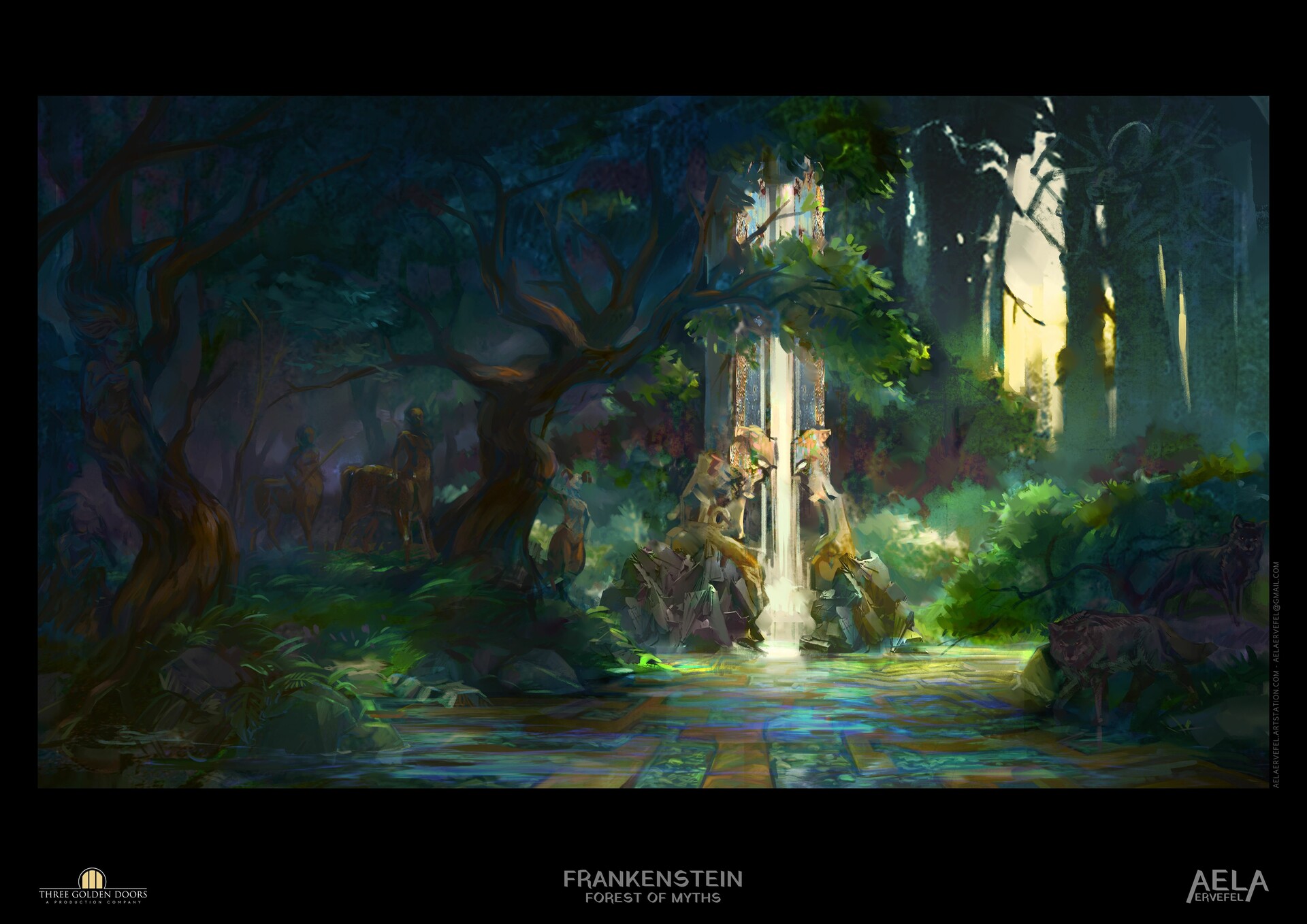 ArtStation - Frankenstein - Forest of myths