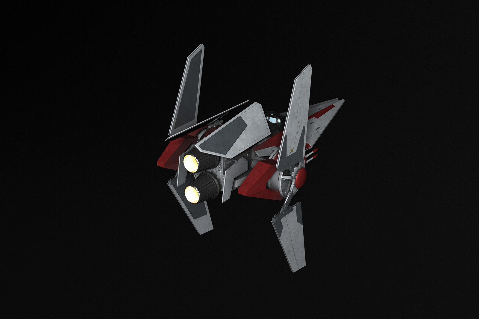 Alexander Ivanov - Grand Army of the Republic V-wing starfighter