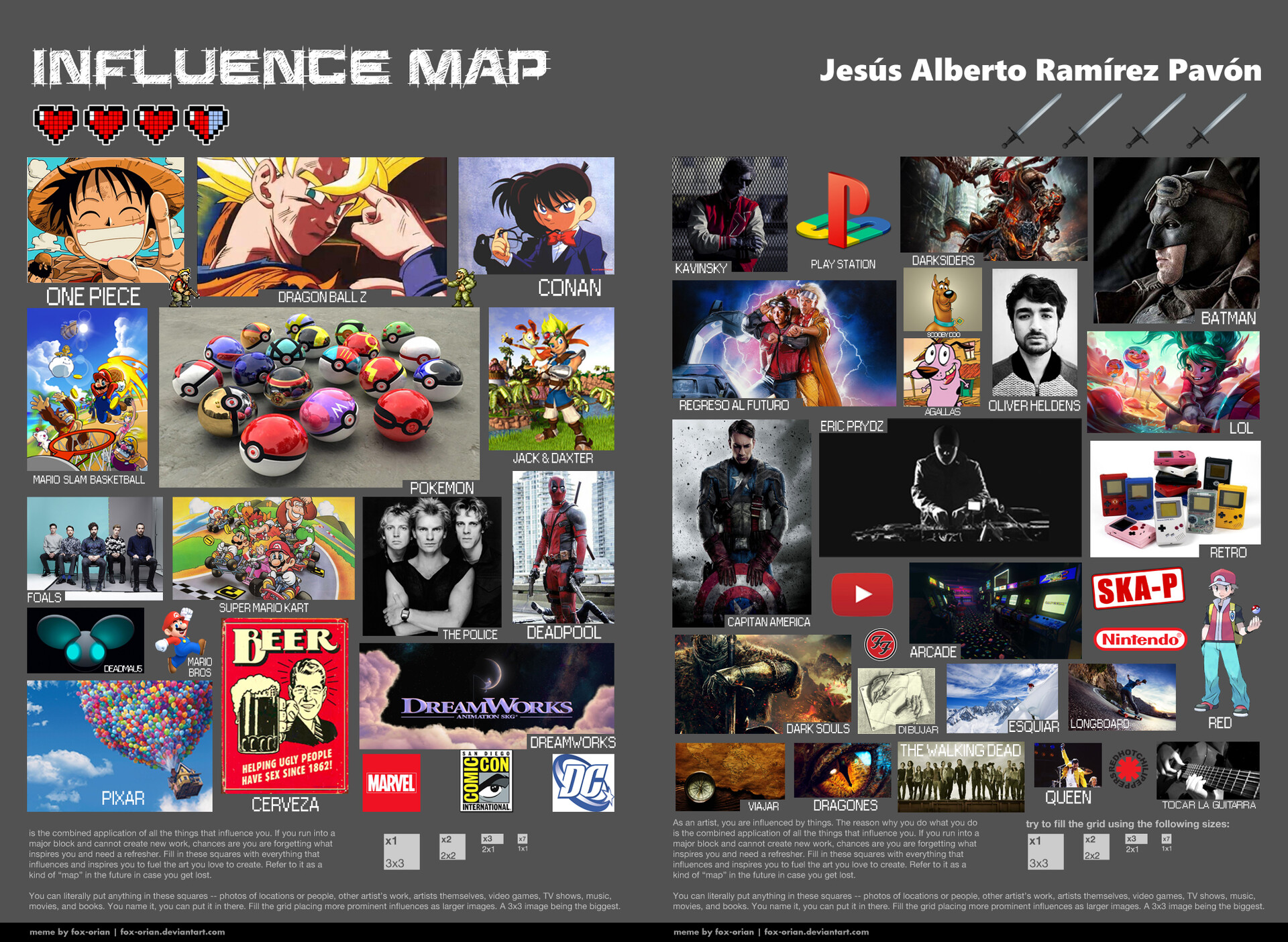 ArtStation - INFLUENCE MAP