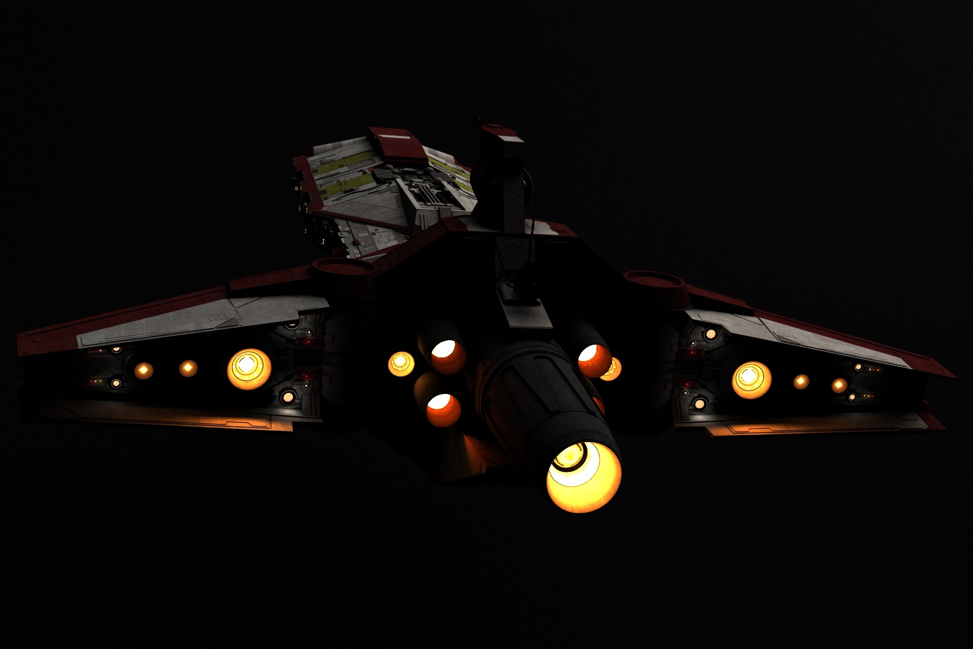 Alexander Ivanov - Grand Army of the Republic Pelta-class frigate