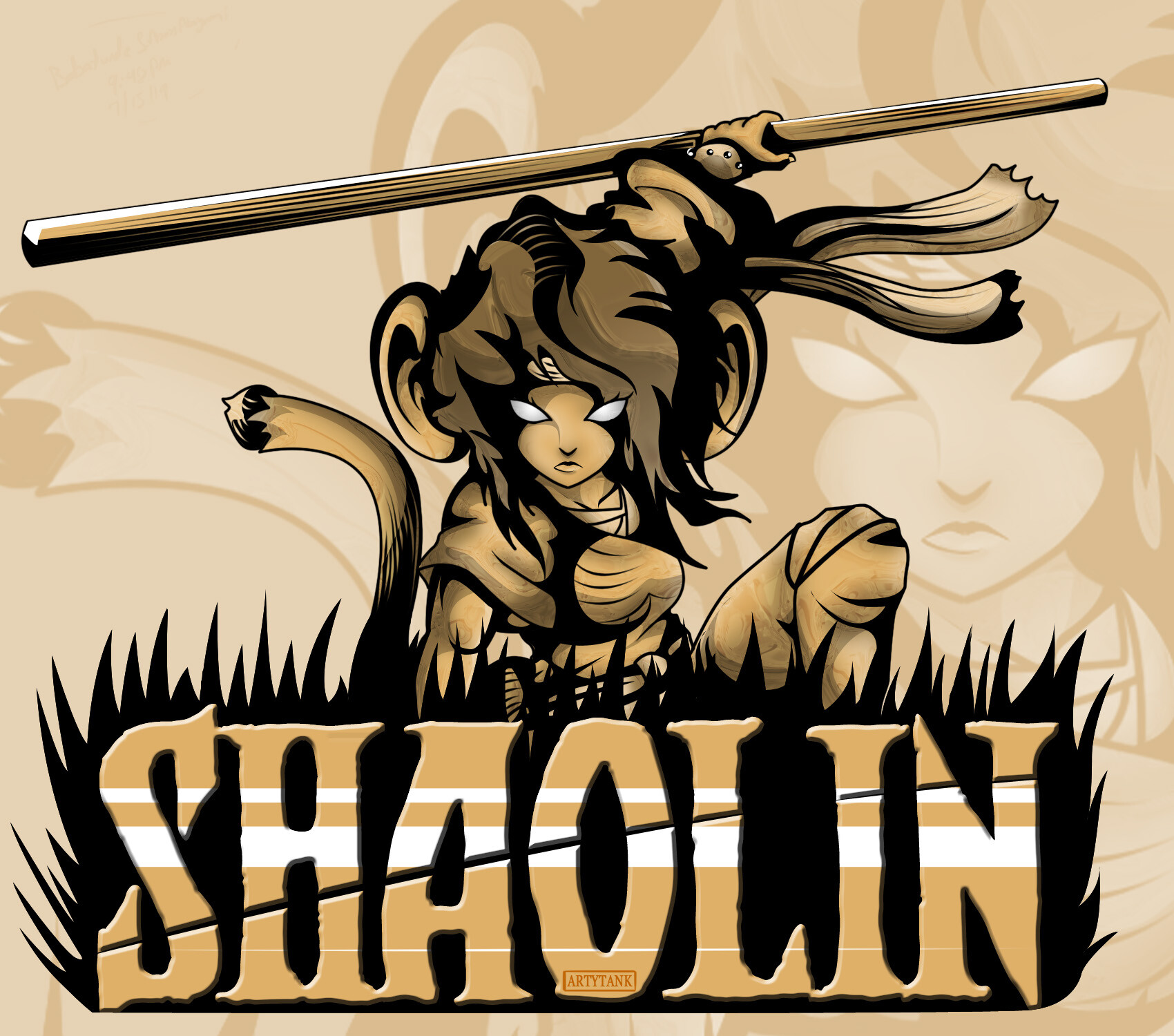 ArtStation - The Shaolin