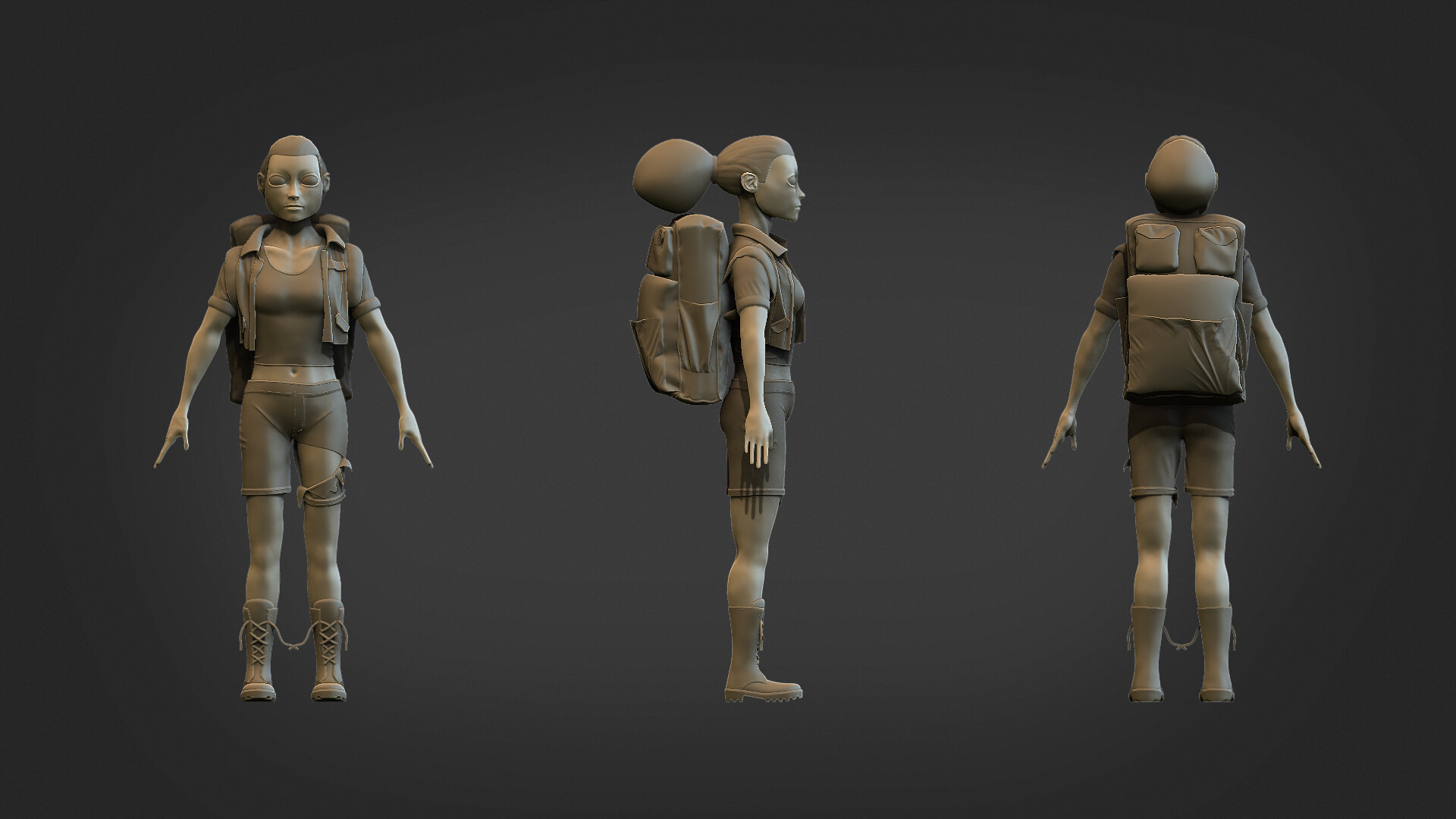 ArtStation - Explorer 3D Character