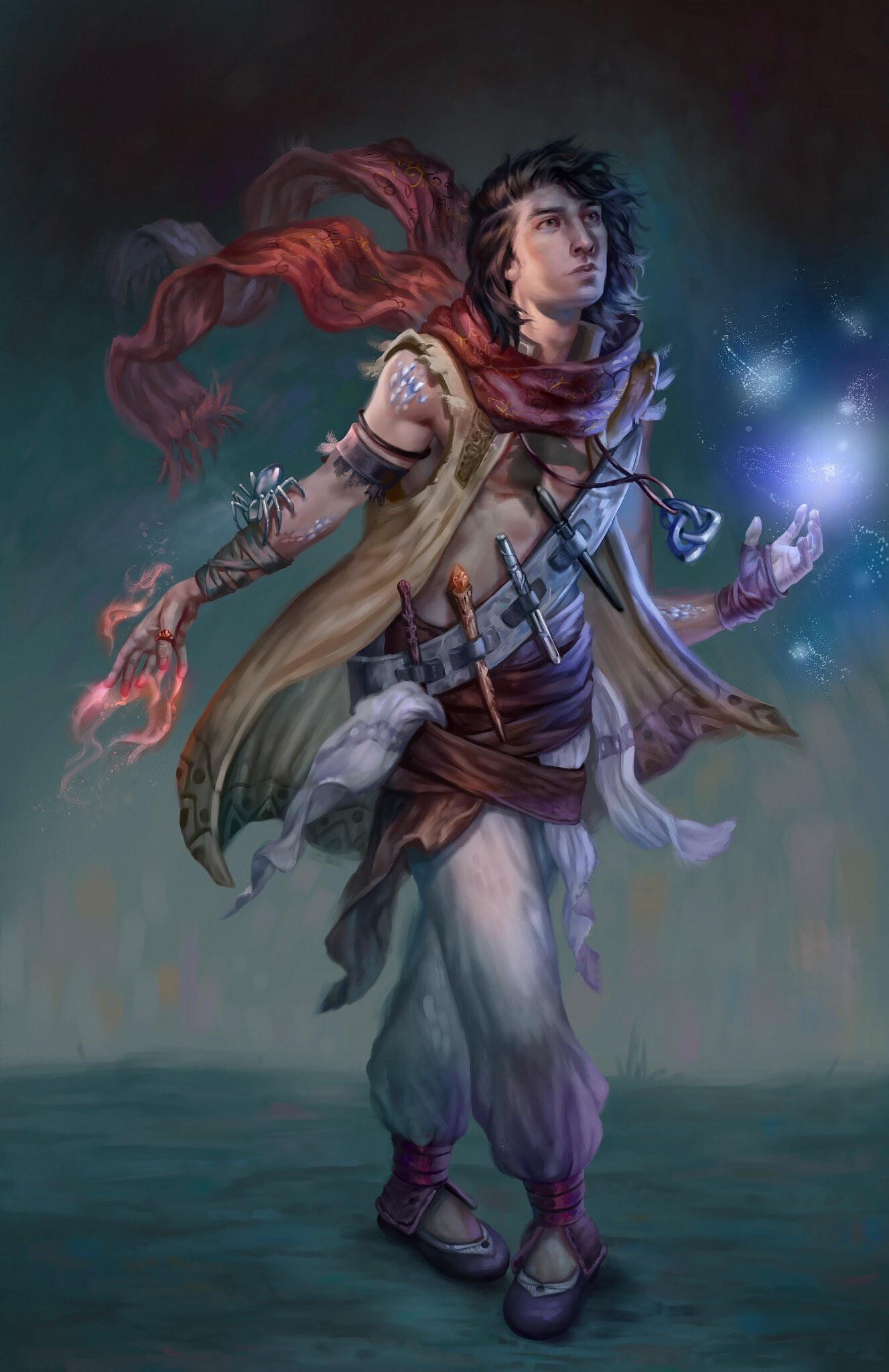 ArtStation - D&D party commission