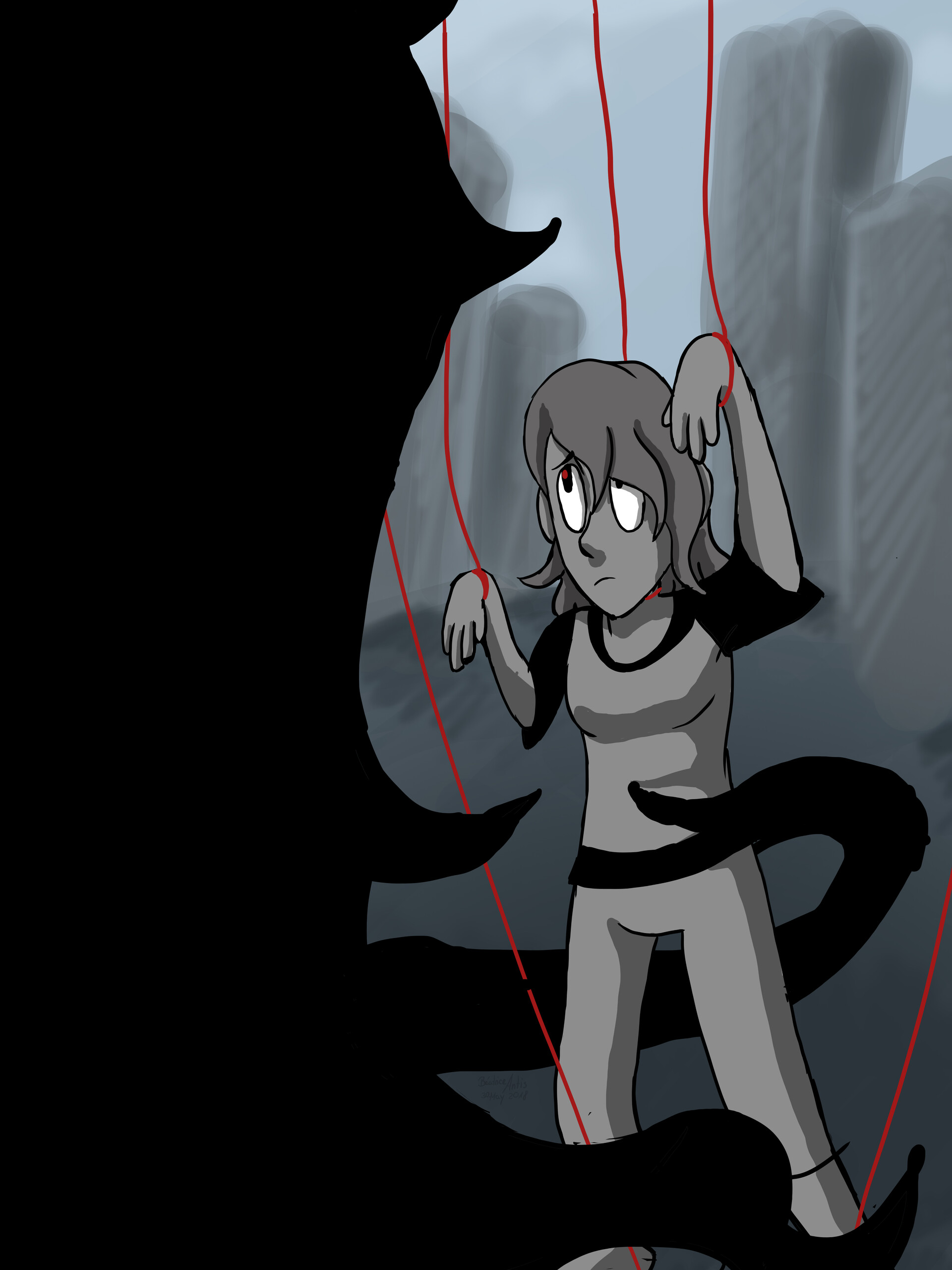 ArtStation - Haunted - Animated Short - Concept Art