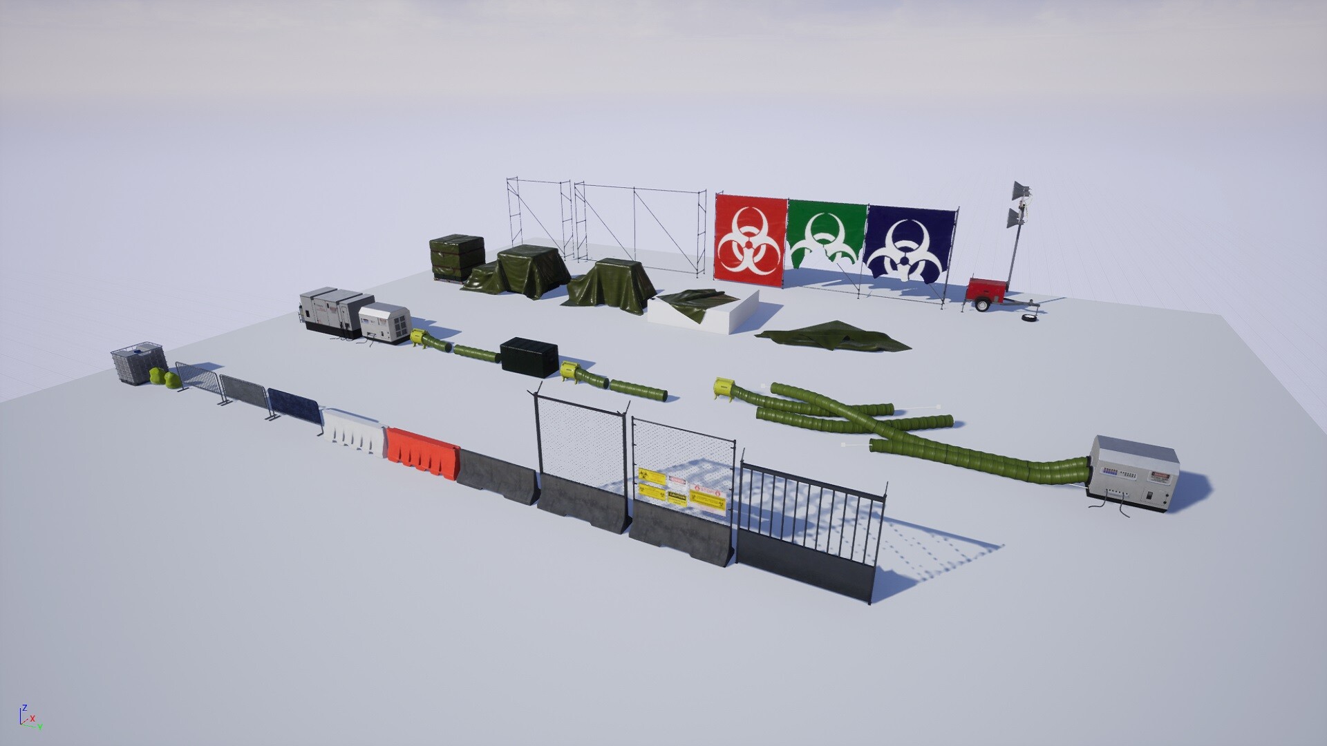 ArtStation - Quarantine Pack