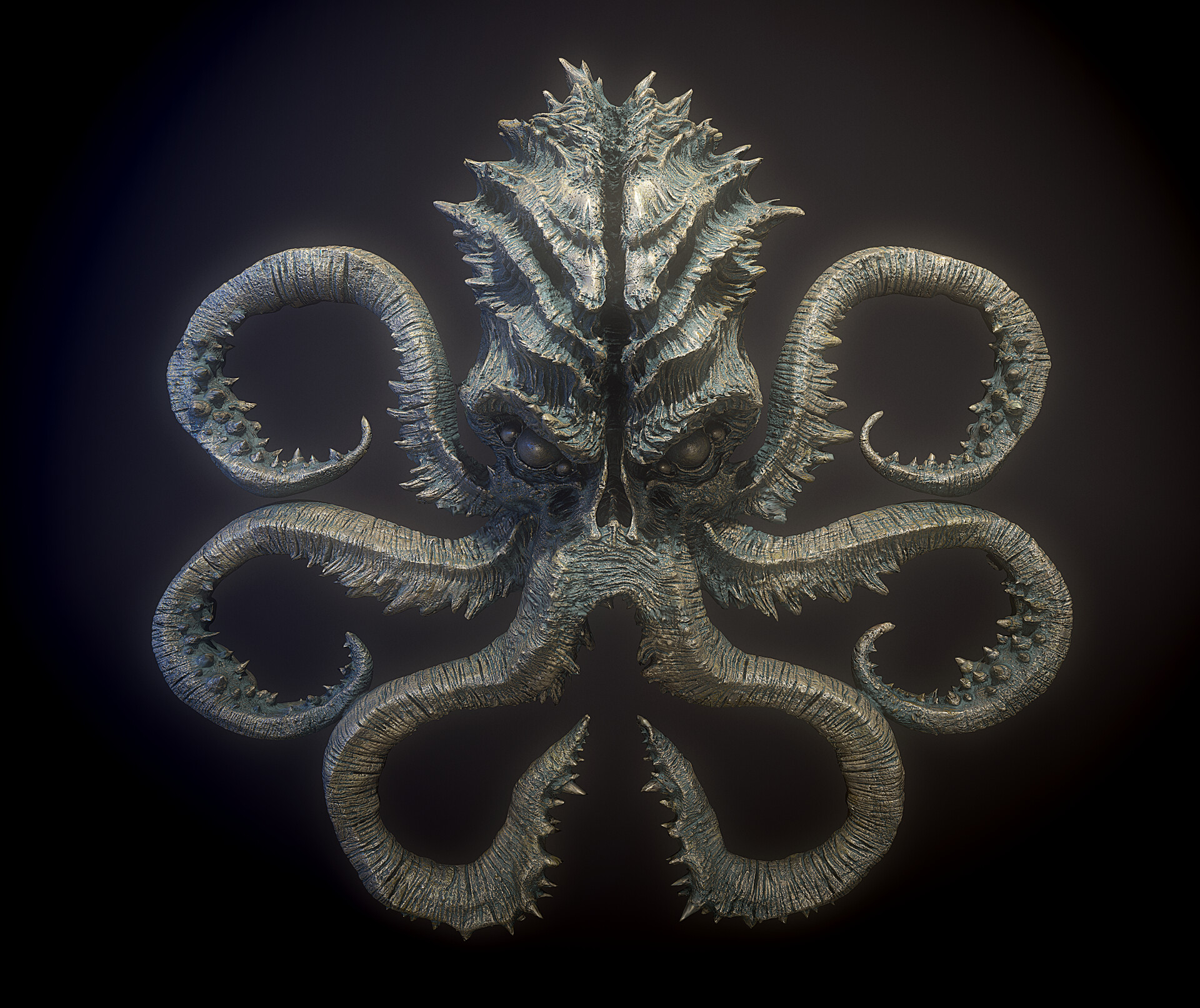 ArtStation - The Kraken Relief
