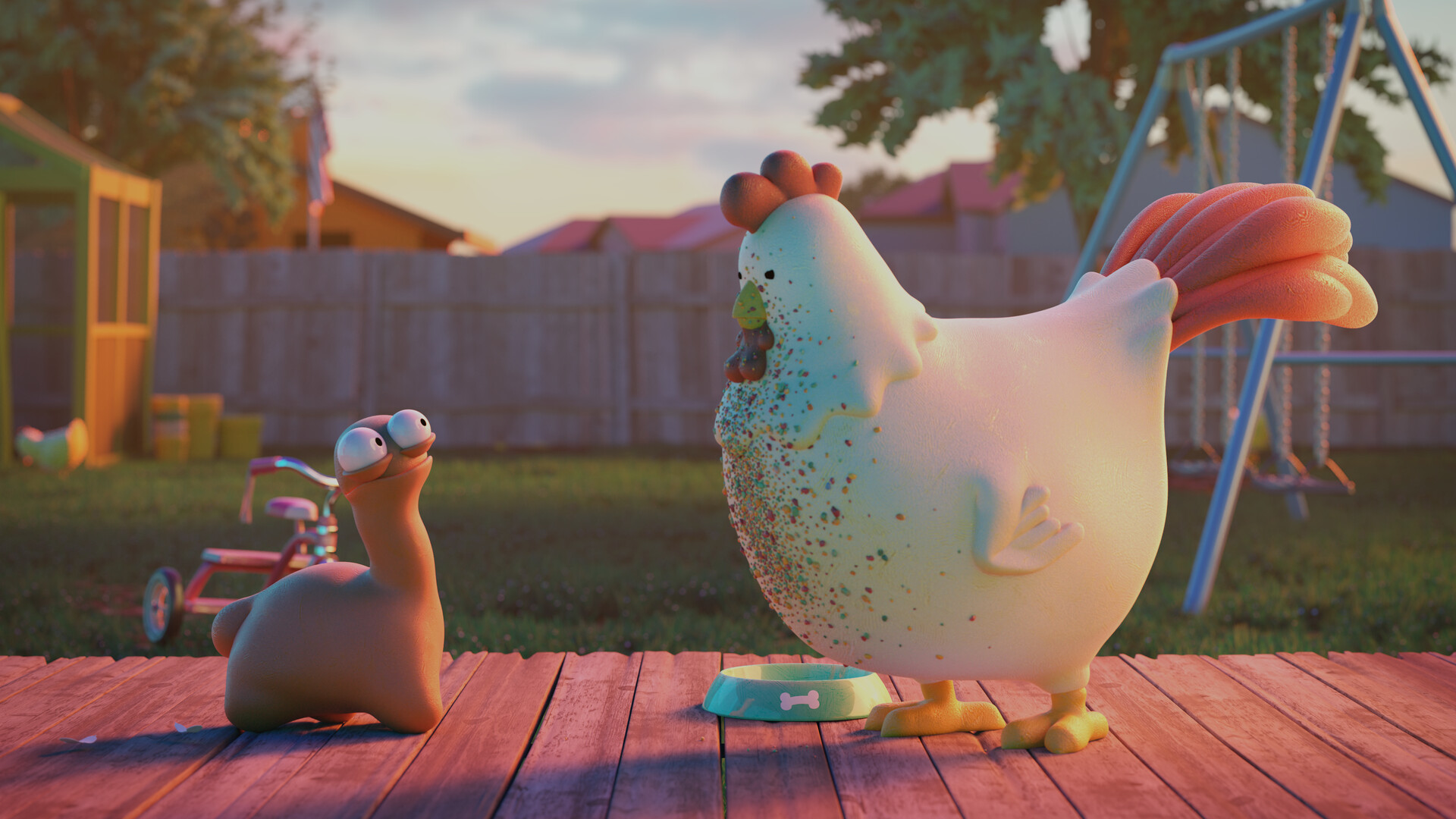 Andy Goralczyk - Lighting and shading on Daily Dweebs (2017, short film)