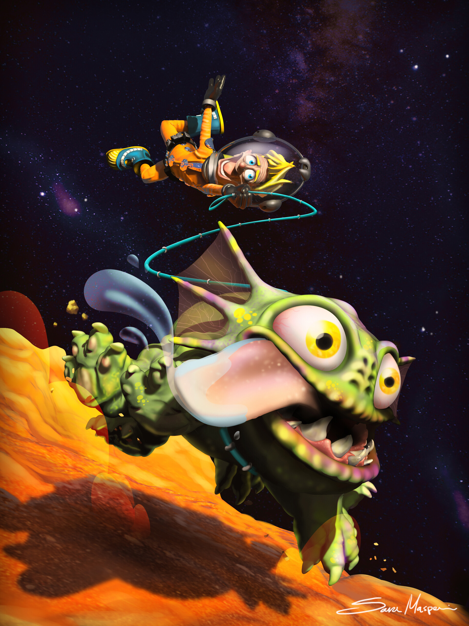 ArtStation - Alien Puppy