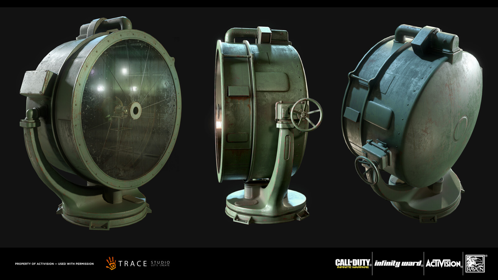 TRACE studio - In-game assets for Call of Duty: Infinite Warfare