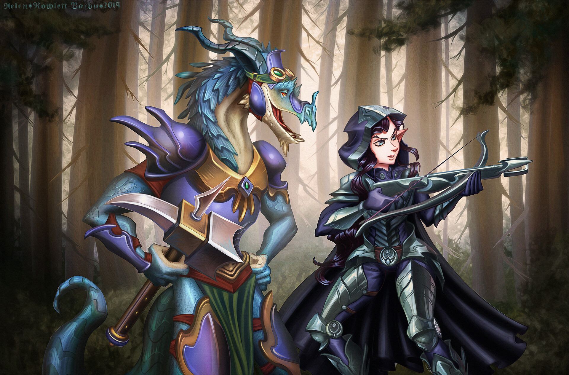 ArtStation - Commission of DnD Characters