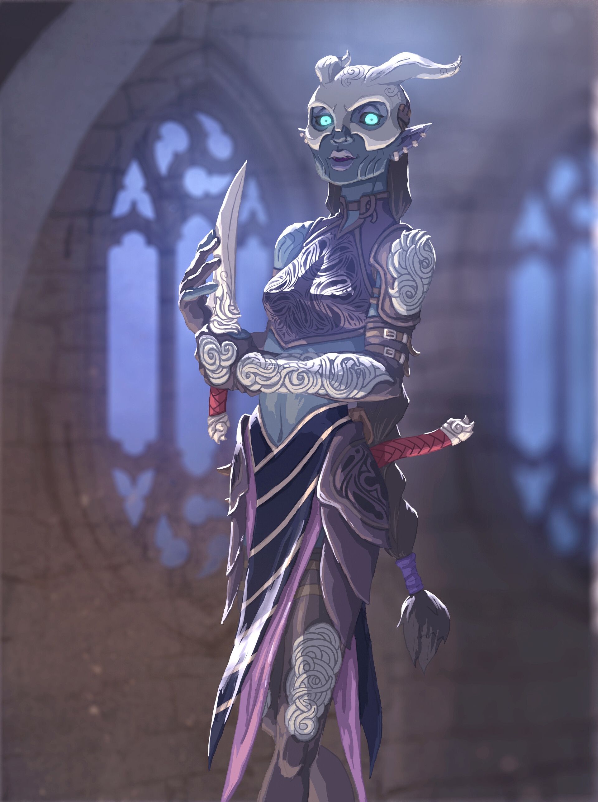 ArtStation - Nihem Saucarë : Dokkalfar Assassin