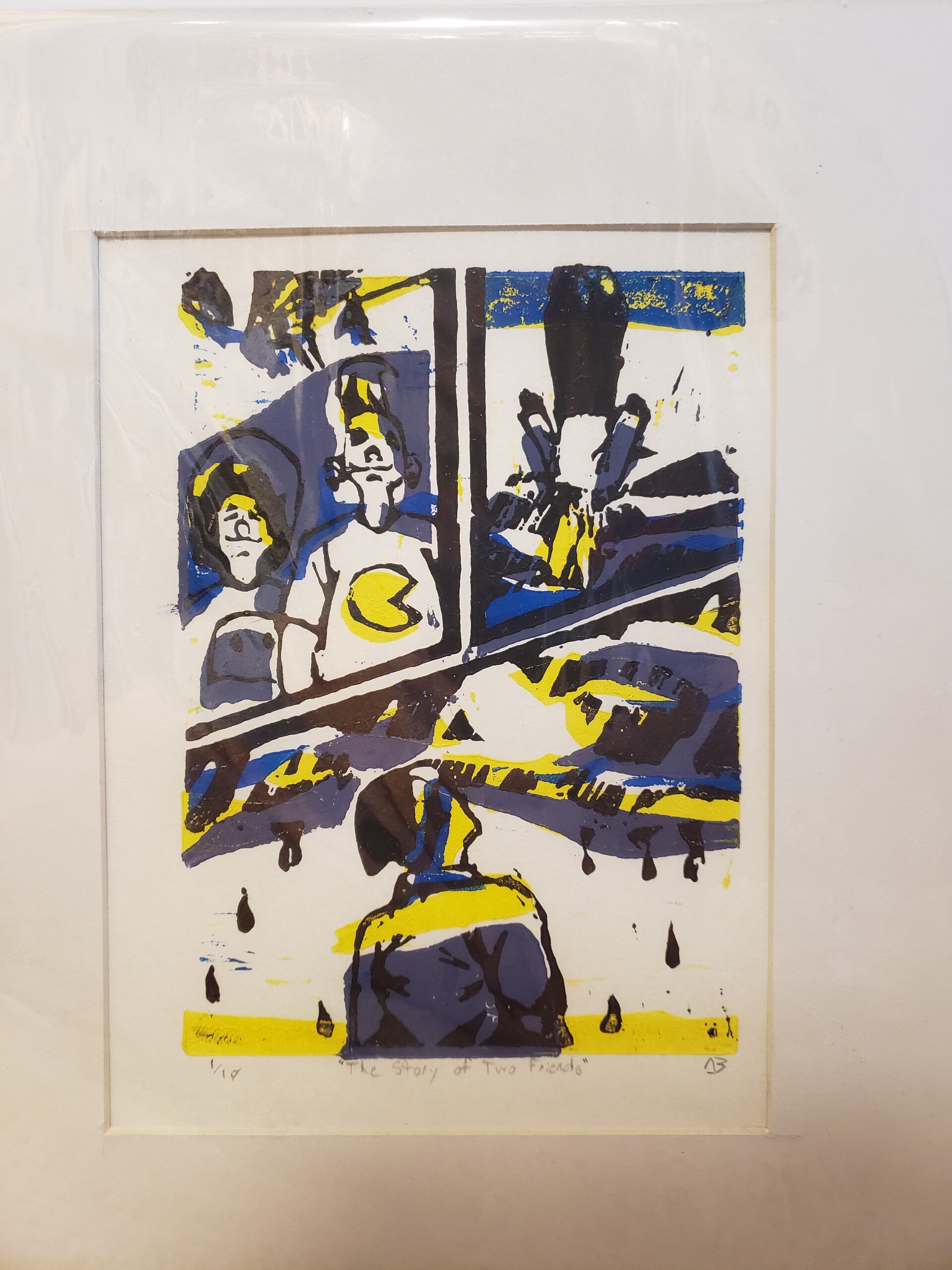 ArtStation - "The Story of Two Friends" multi color print