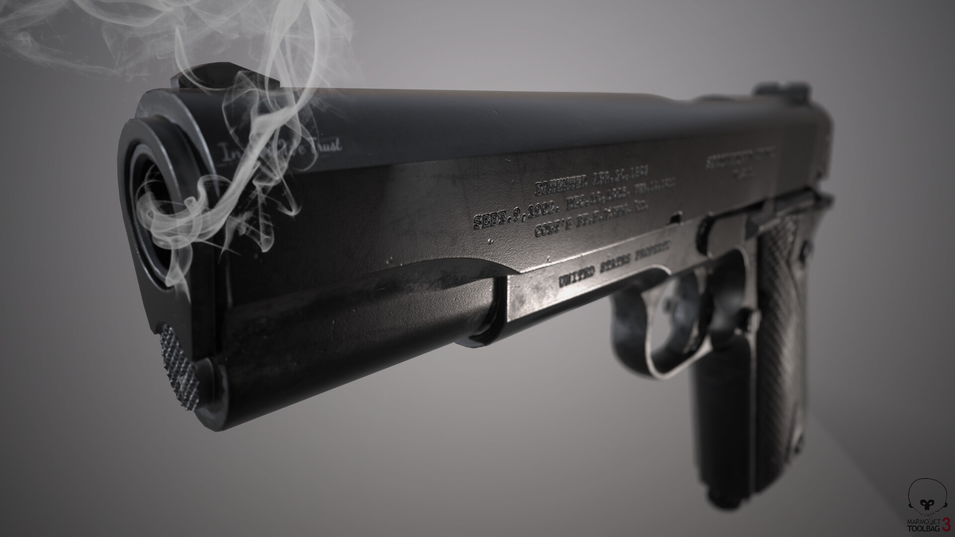 ArtStation - 1911-A1 Historical Remake