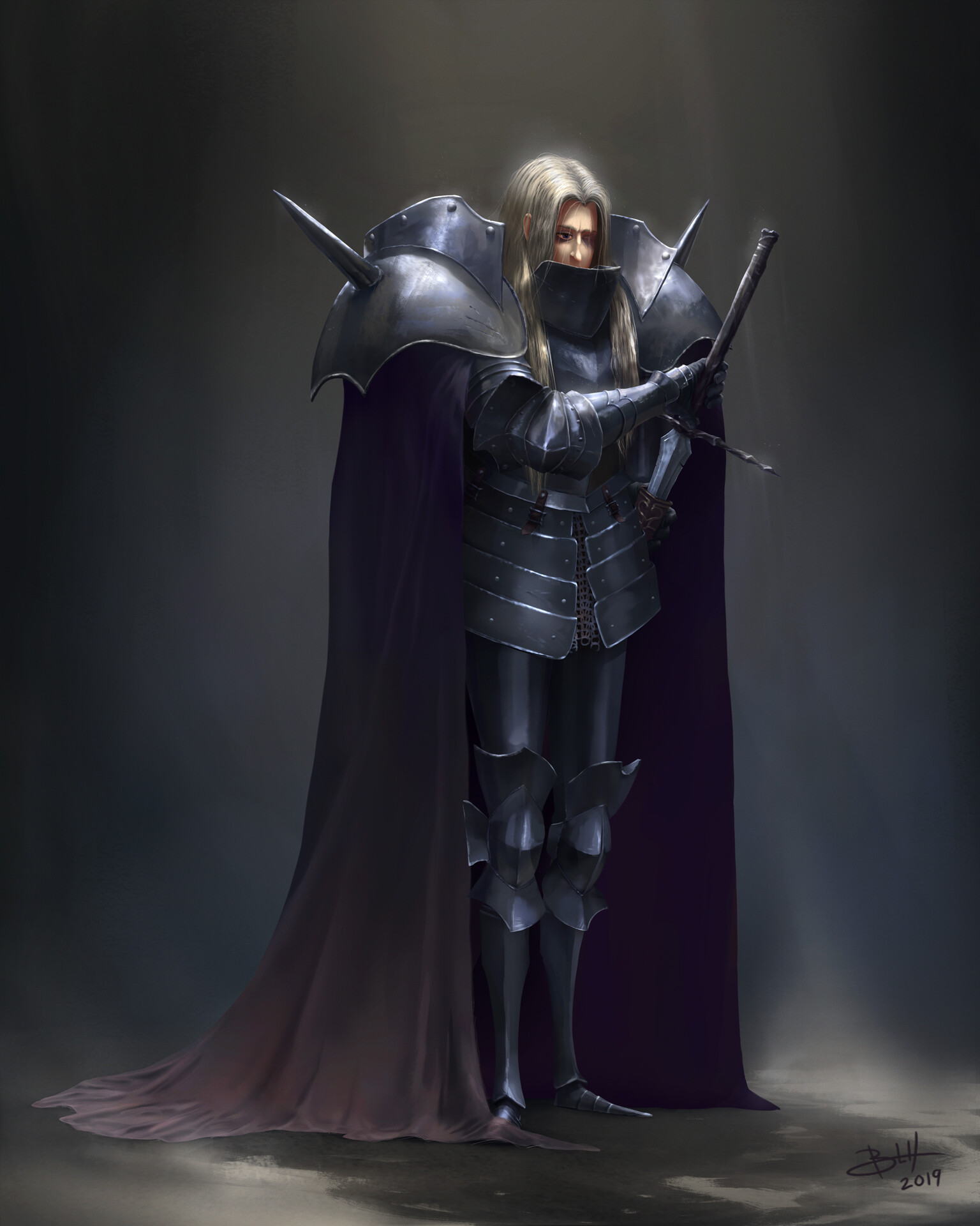 ArtStation - Weak Ankle Knight - Glum Guy
