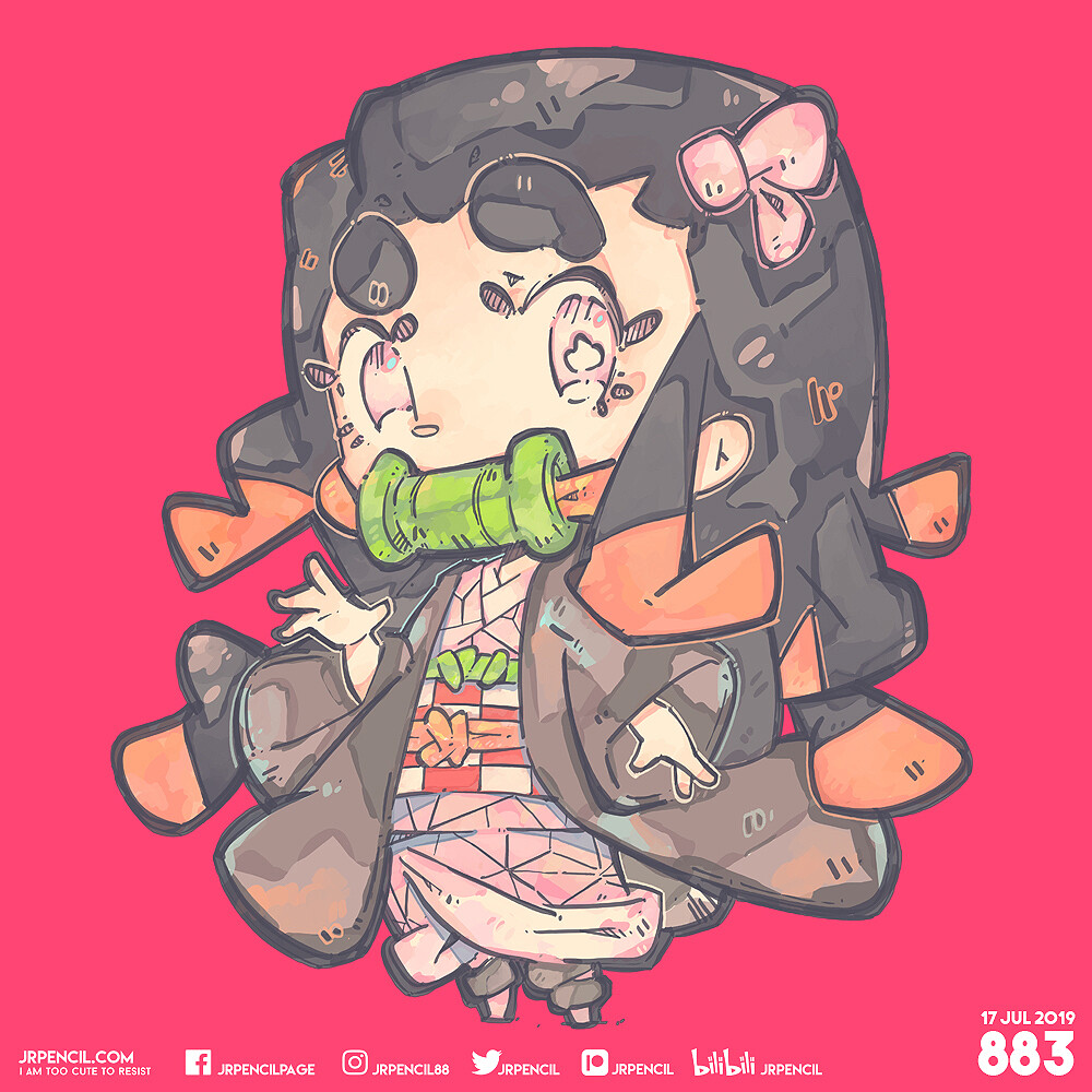 ArtStation - 883 - Nezuko Kamado