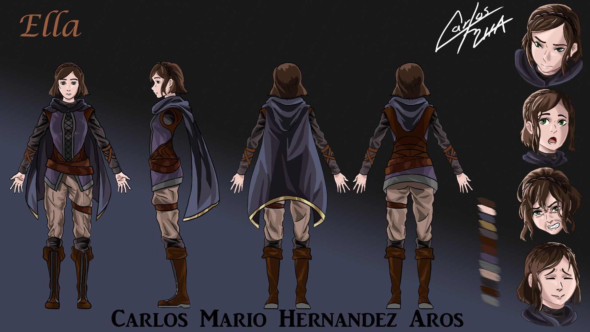 ArtStation - Ella Concept