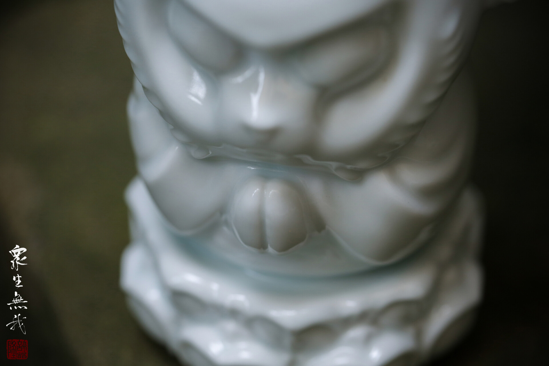 Zhelong's art - Monkey Zen（Real Porcelain）