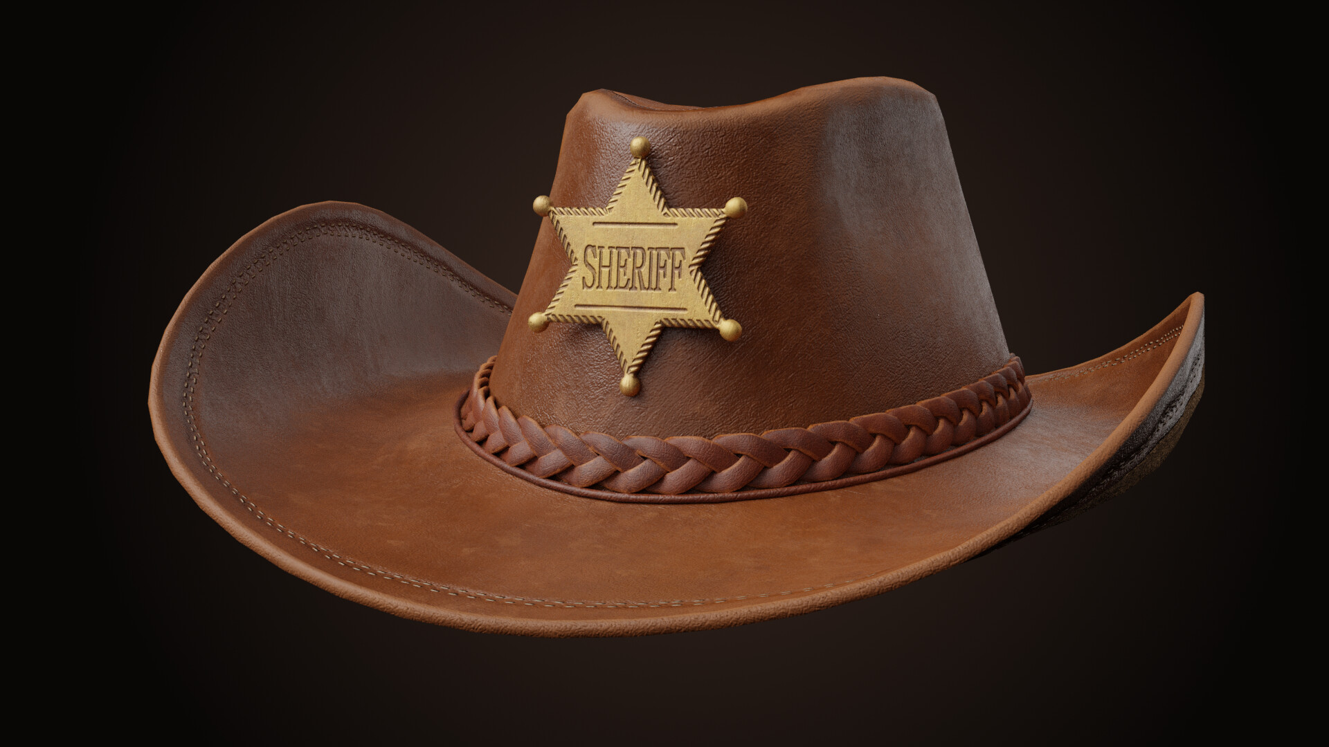 ArtStation - Sheriff's hat