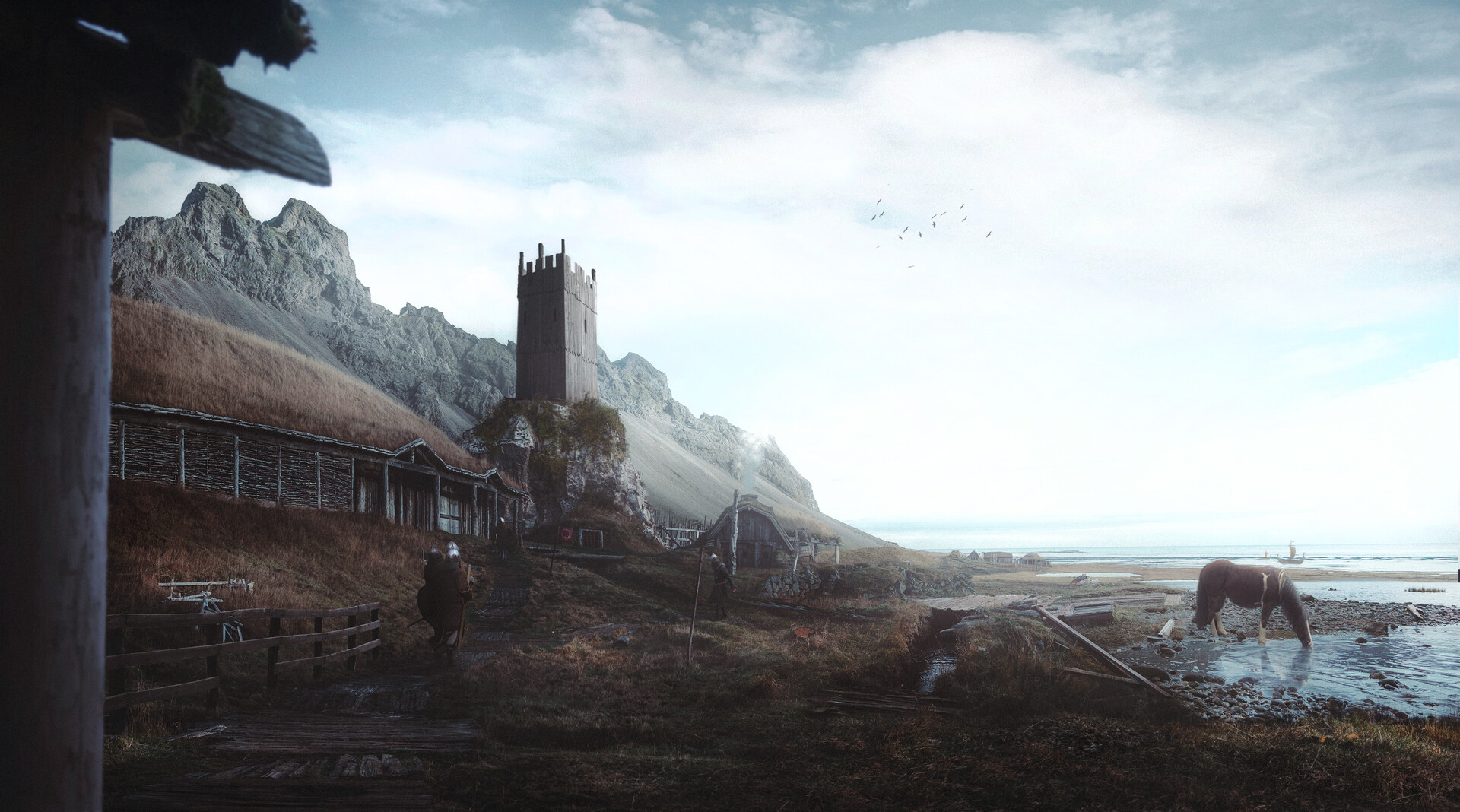 ArtStation - Viking Outpost