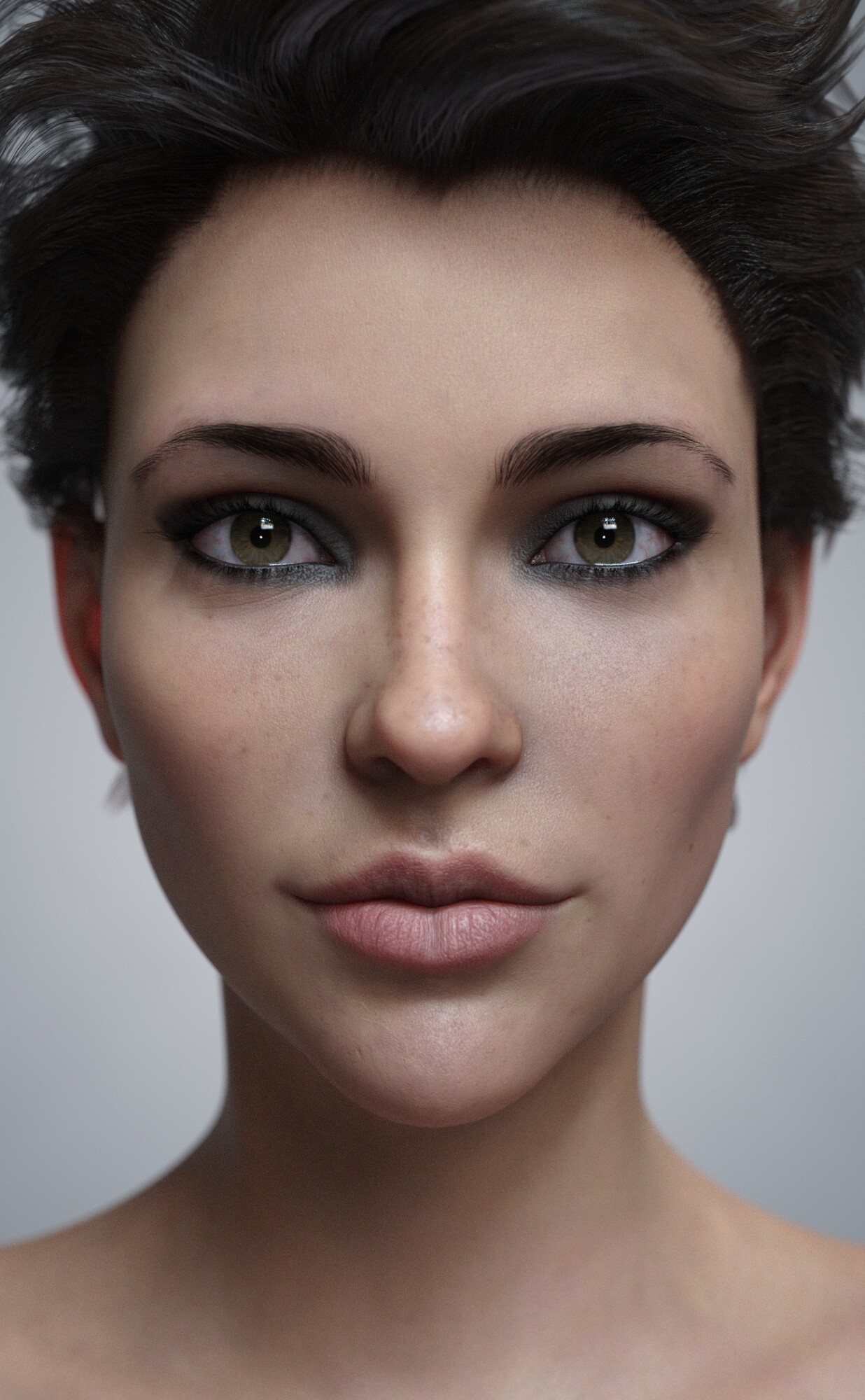 ArtStation - Makeup for Genesis 8 Female