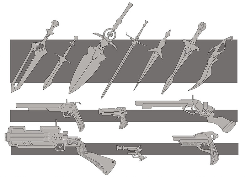 ArtStation - Weapons