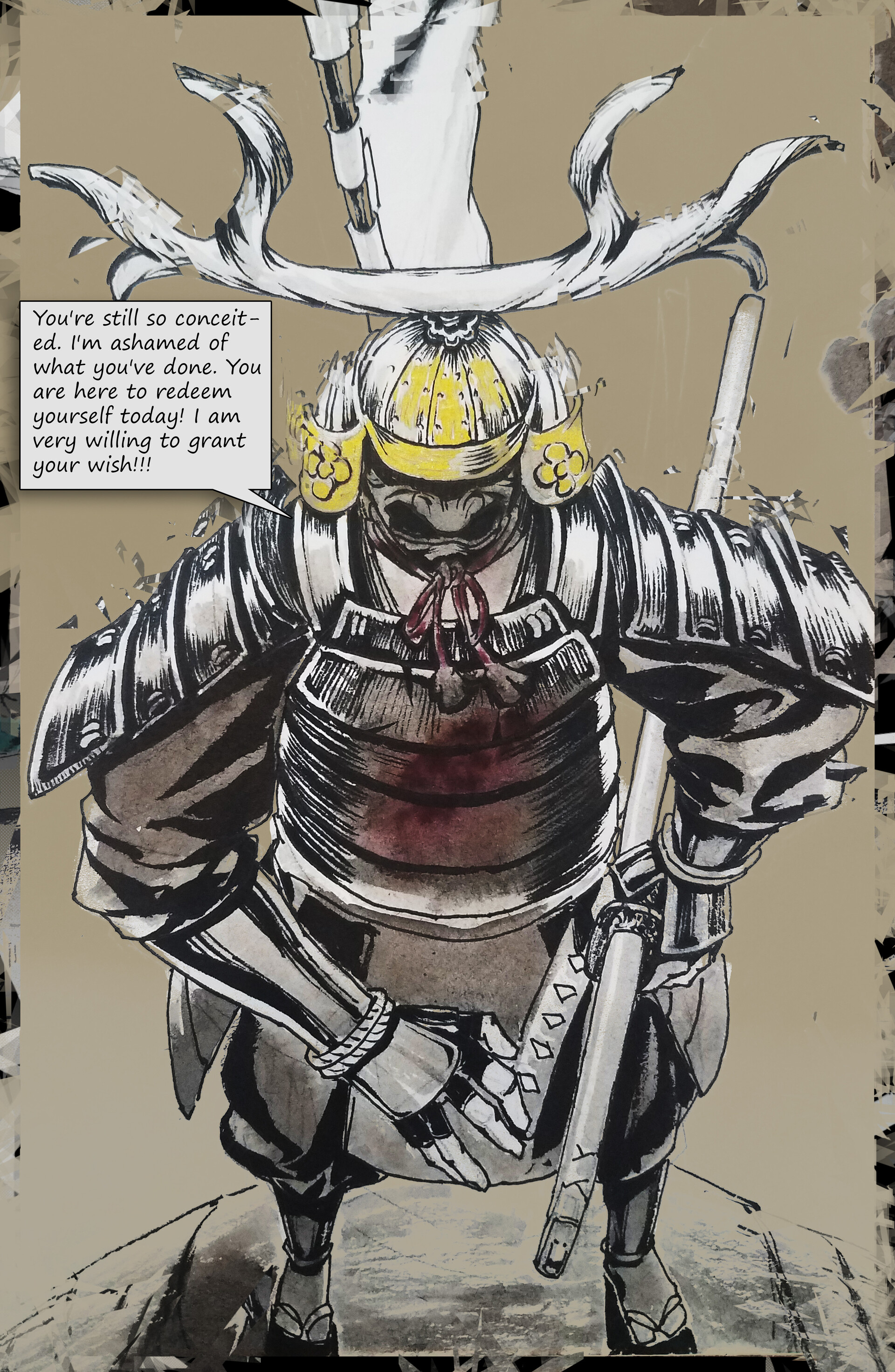 ArtStation - Old Samurai