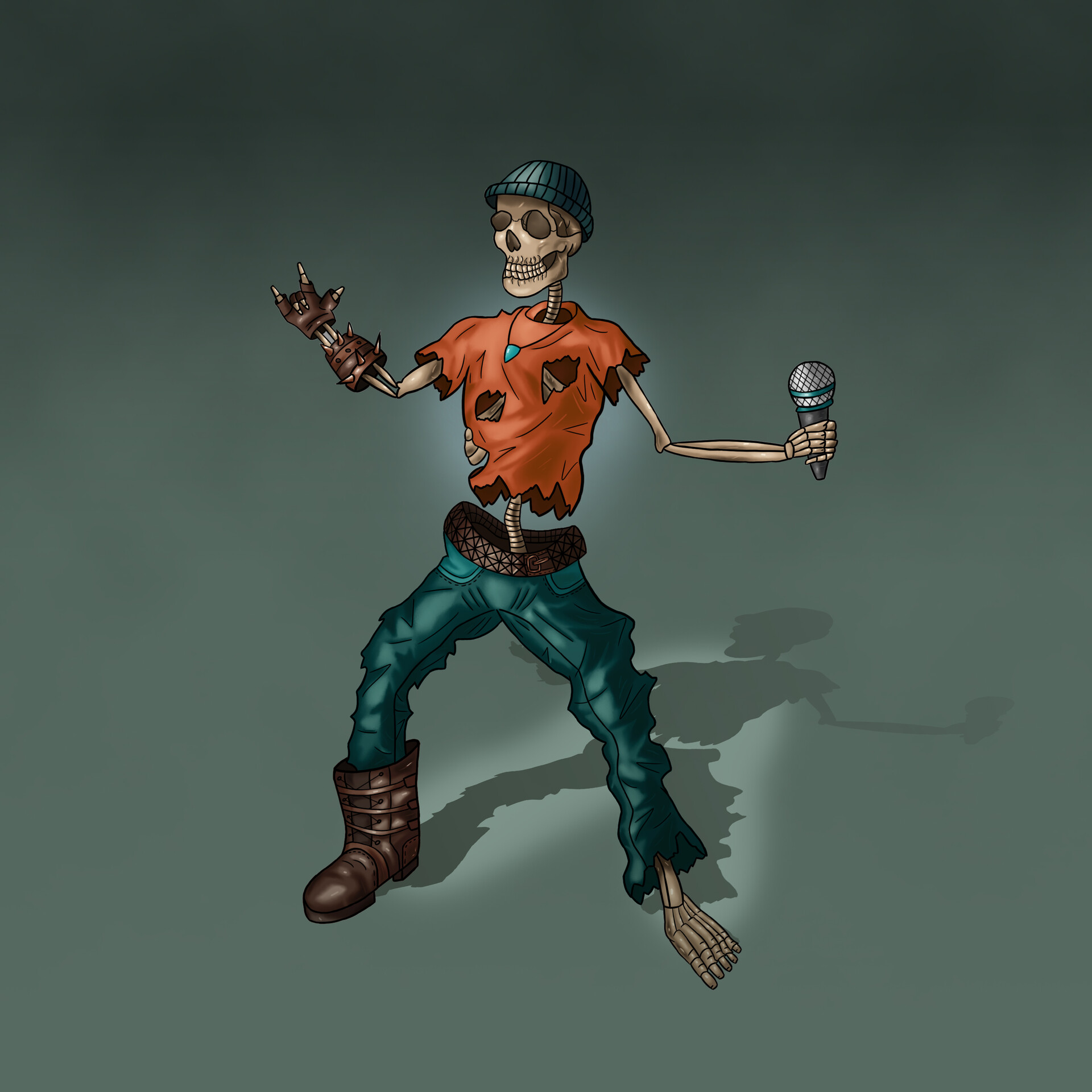 ArtStation - Rock Skeleton Concept