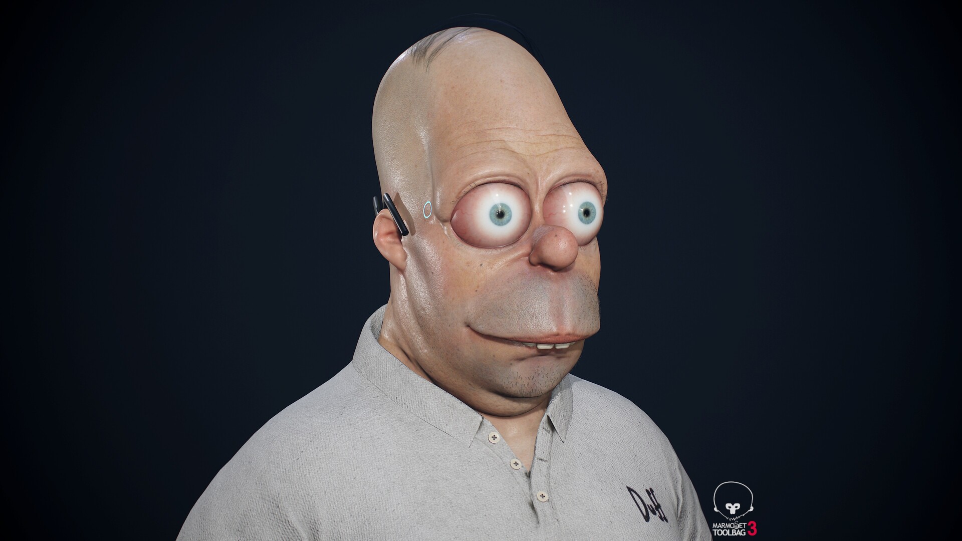 ArtStation - Springfield become Homer