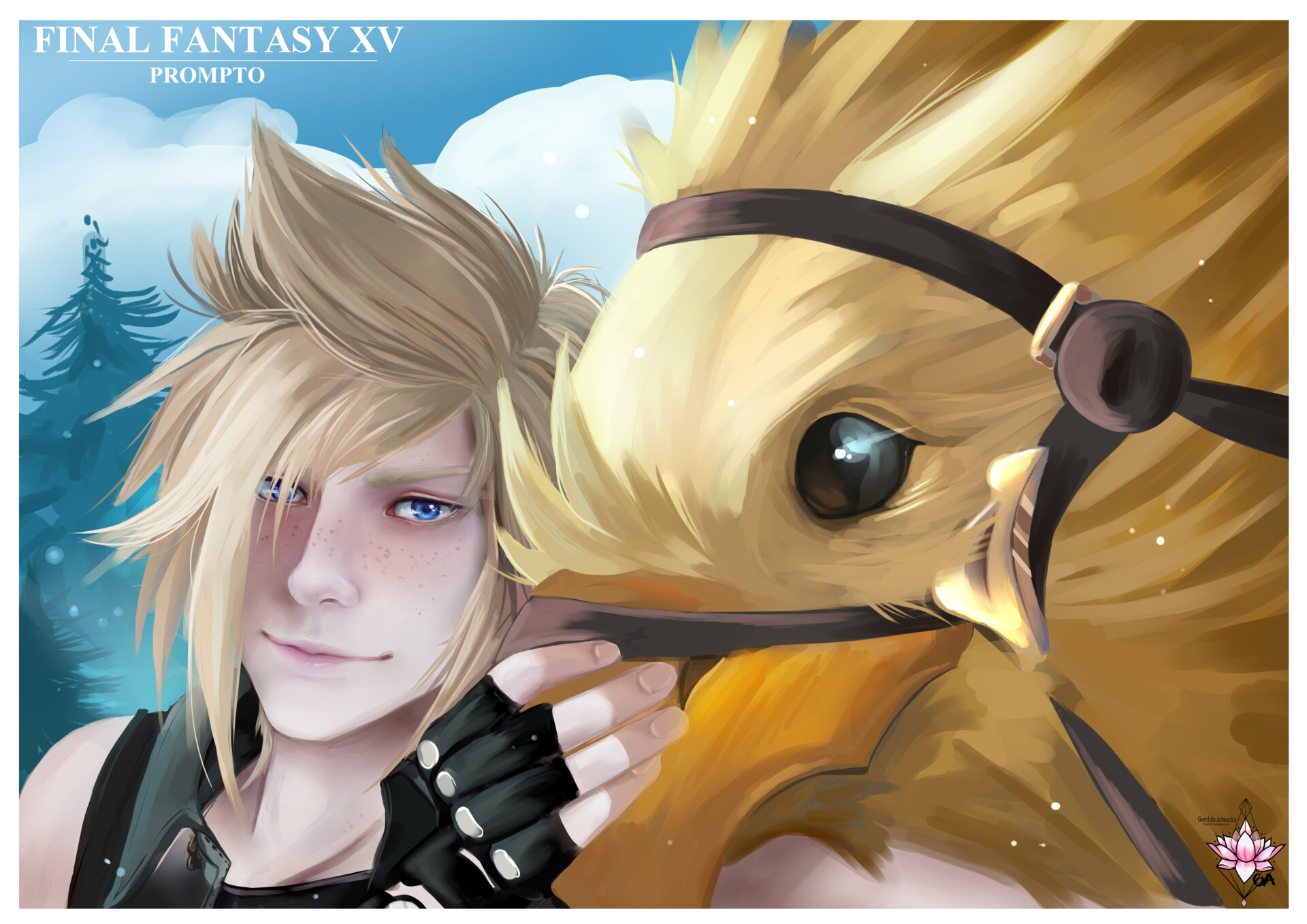 ArtStation - Prompto FFXV