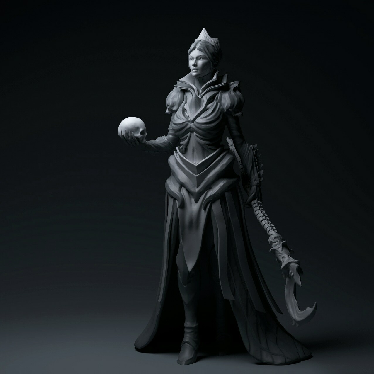 ArtStation - Death Queen (28mm)