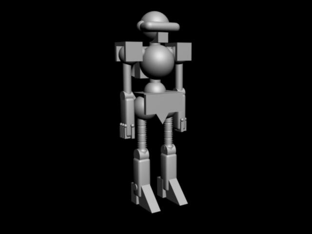 ArtStation - Low Poly Game bot
