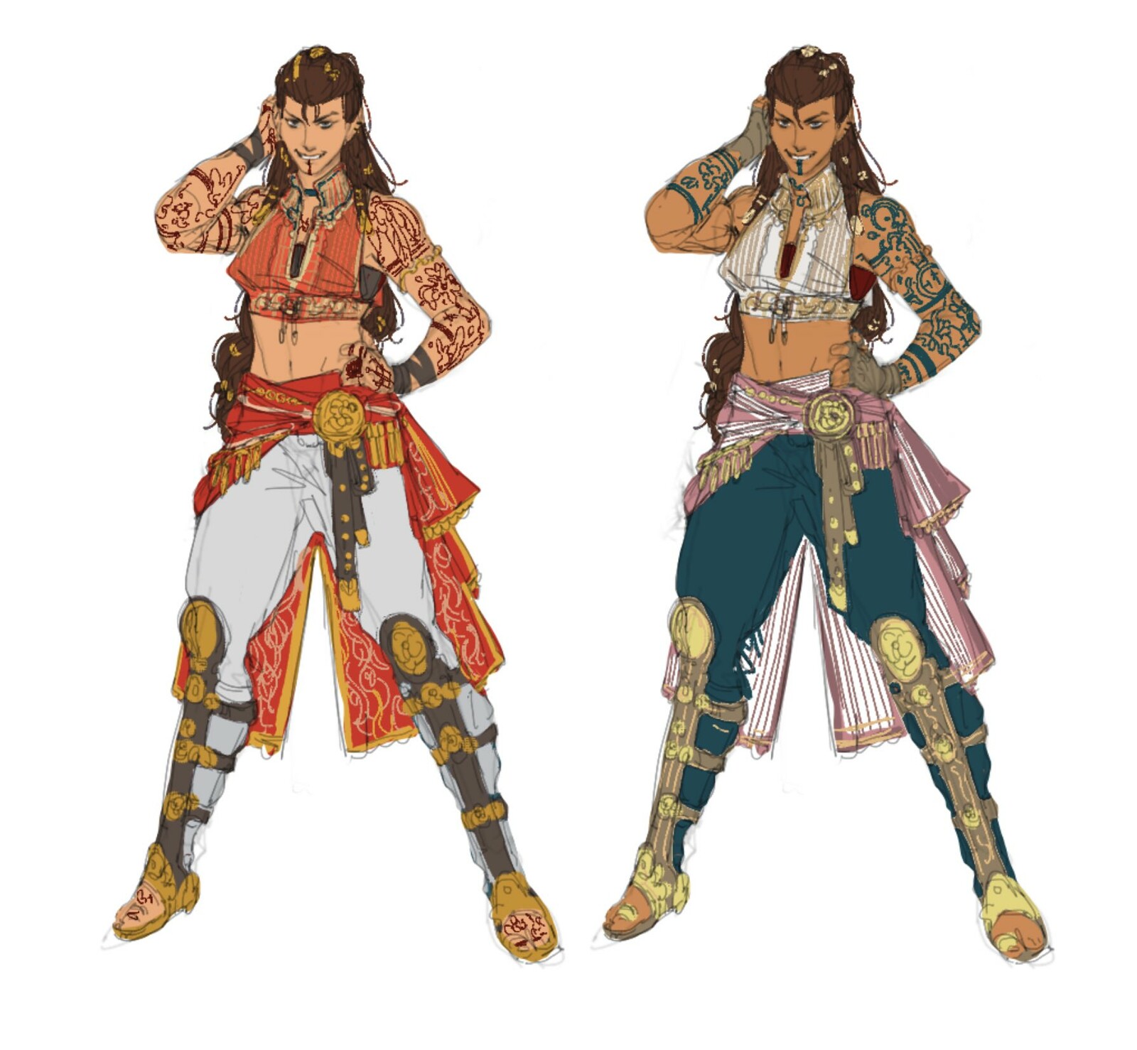 Giulia Carli - Character Sketches - 2019