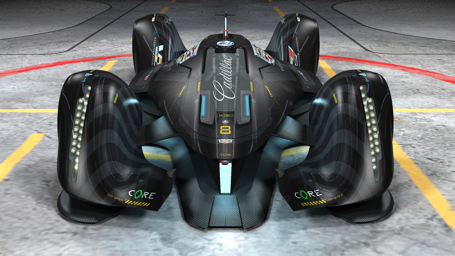 ArtStation - CADILLAC LMP1 CONCEPT ENDURACE RACER
