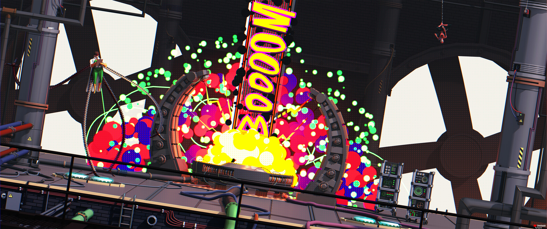 ArtStation - Spiderman Into the Spider Verse