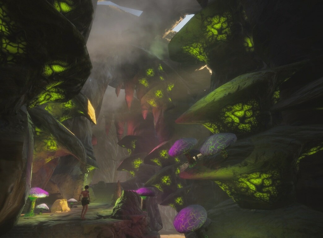 ArtStation - Fantasy Cave Environment Art