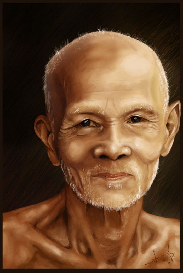 ArtStation - Old Man-Digital Painting