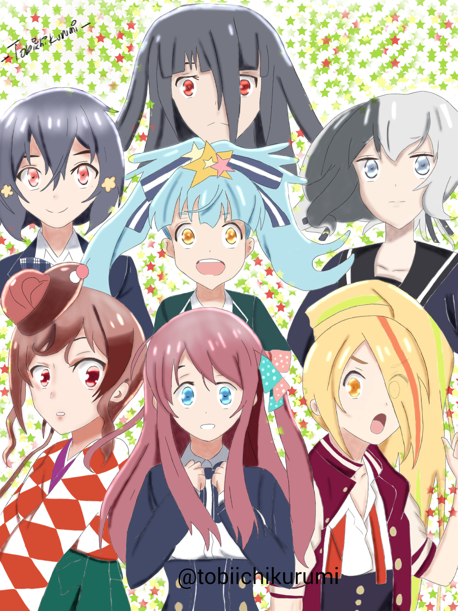 ArtStation - Franchouchou in Normal Clothes