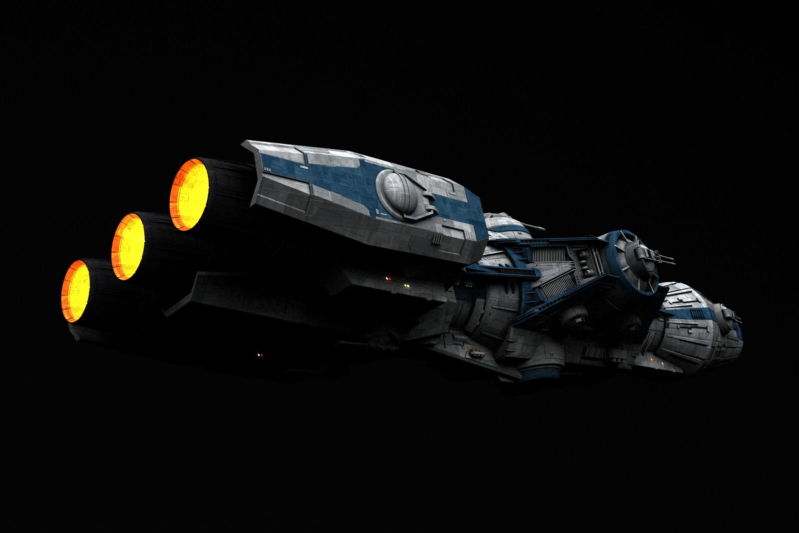 Alexander Ivanov - Rebel Alliance Corellian Gunship DP20