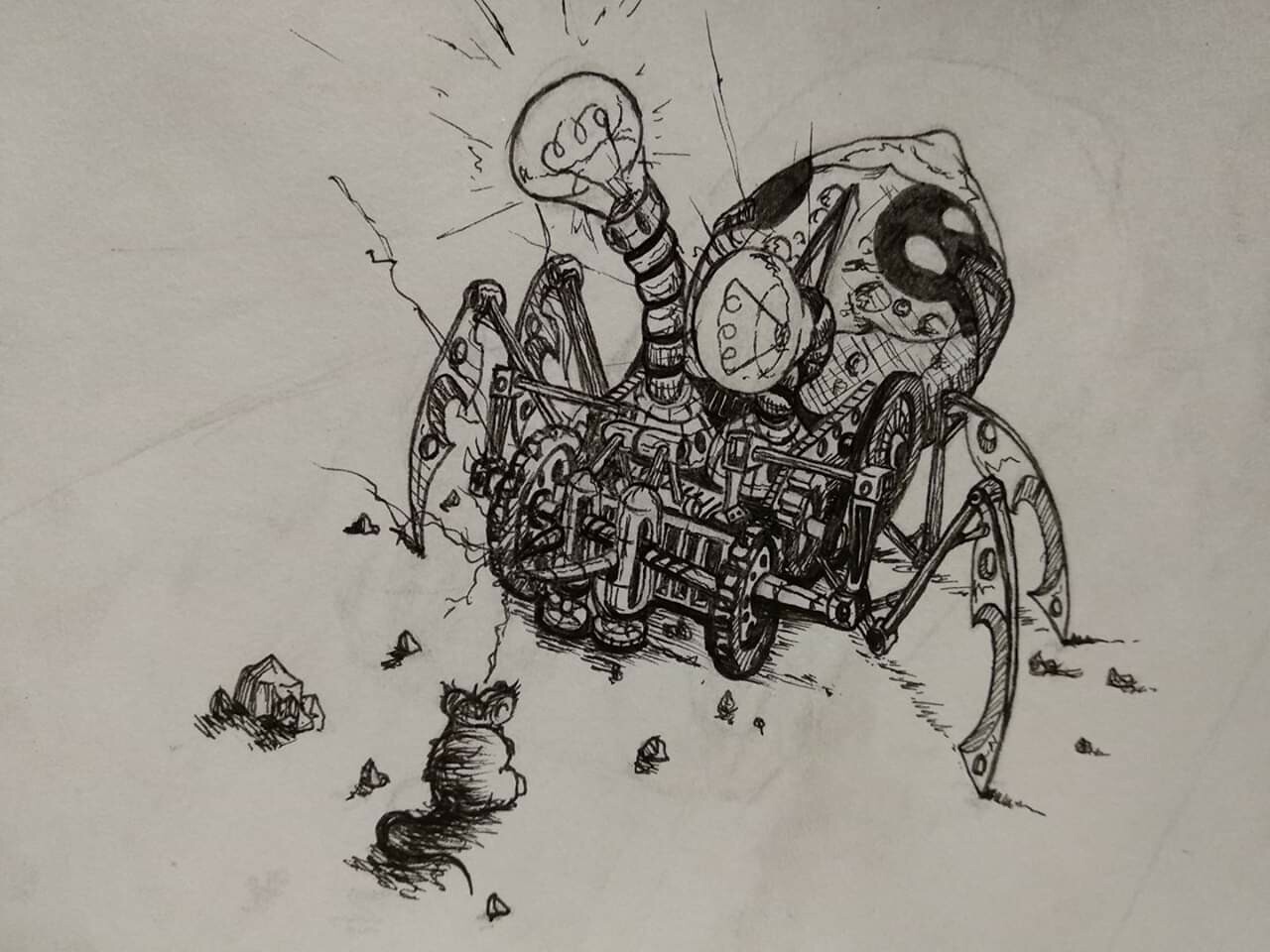 ArtStation - Steampunk ant